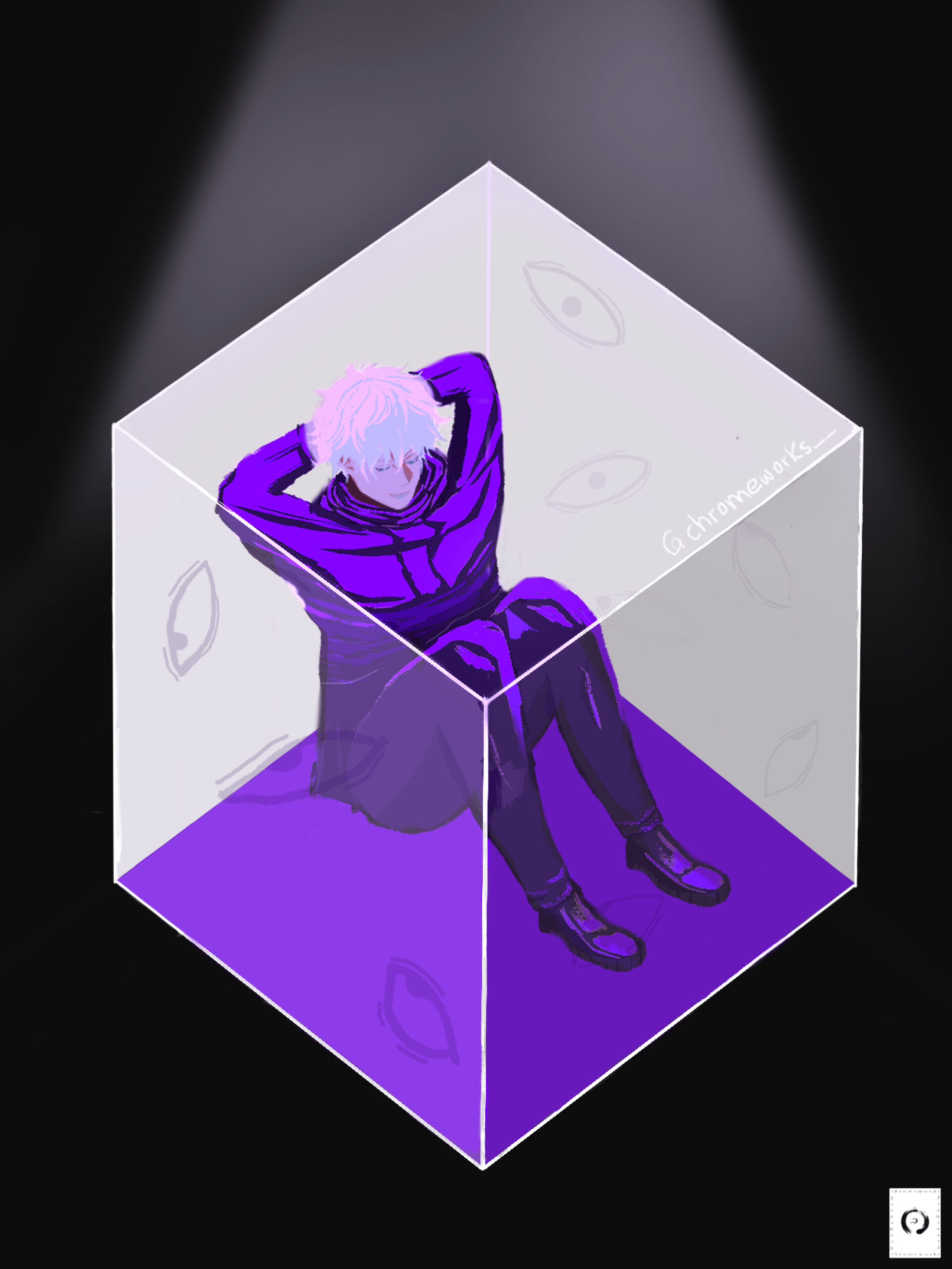 ArtStation - chilling in the prison realm