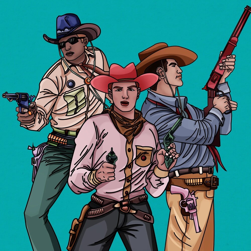 ArtStation - Cowboys Character