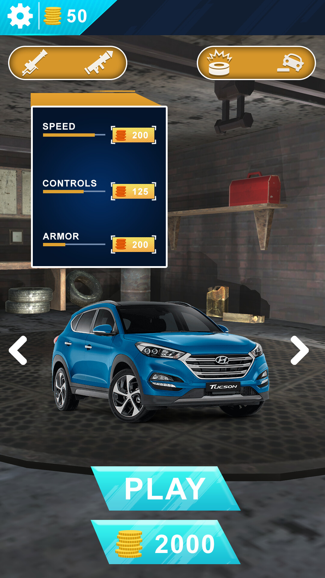 ArtStation - Fury Racing Game UI