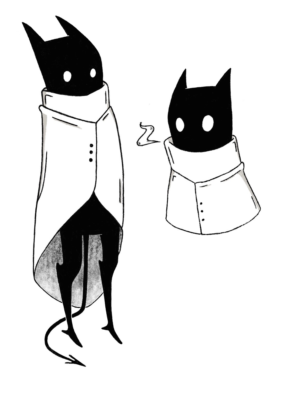 ArtStation - Demon cat