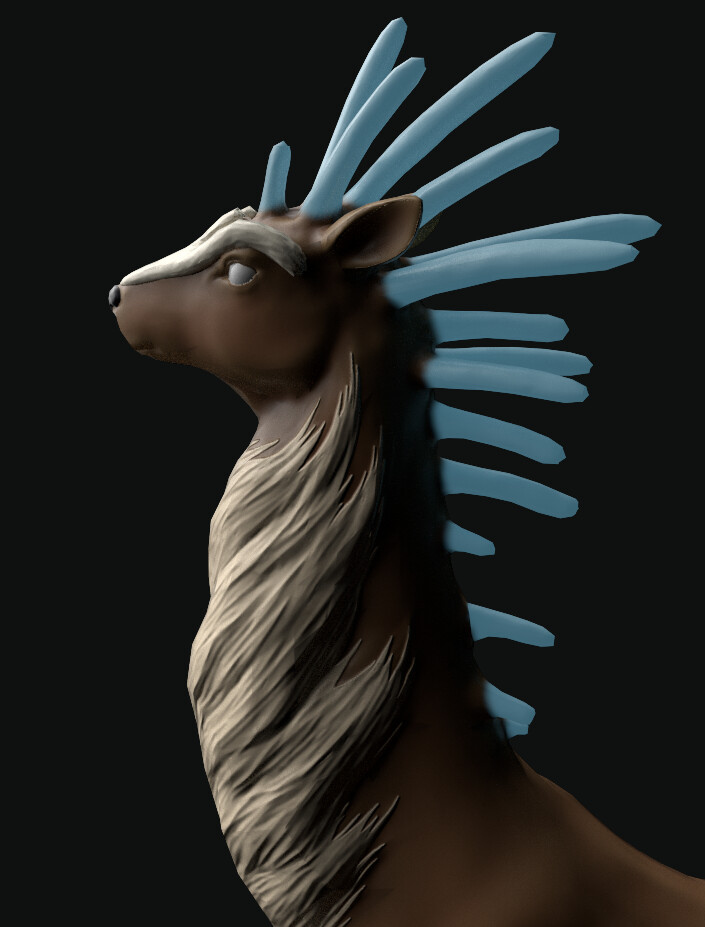 Emily Pelz - Princess Mononoke Diorama