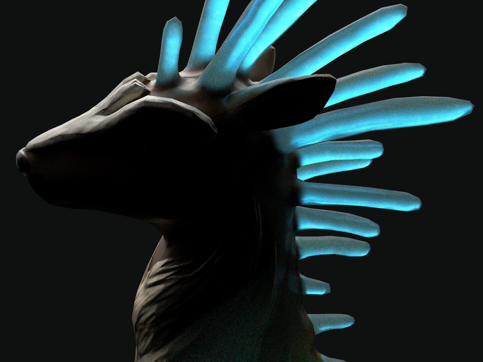 Emily Pelz - Princess Mononoke Diorama