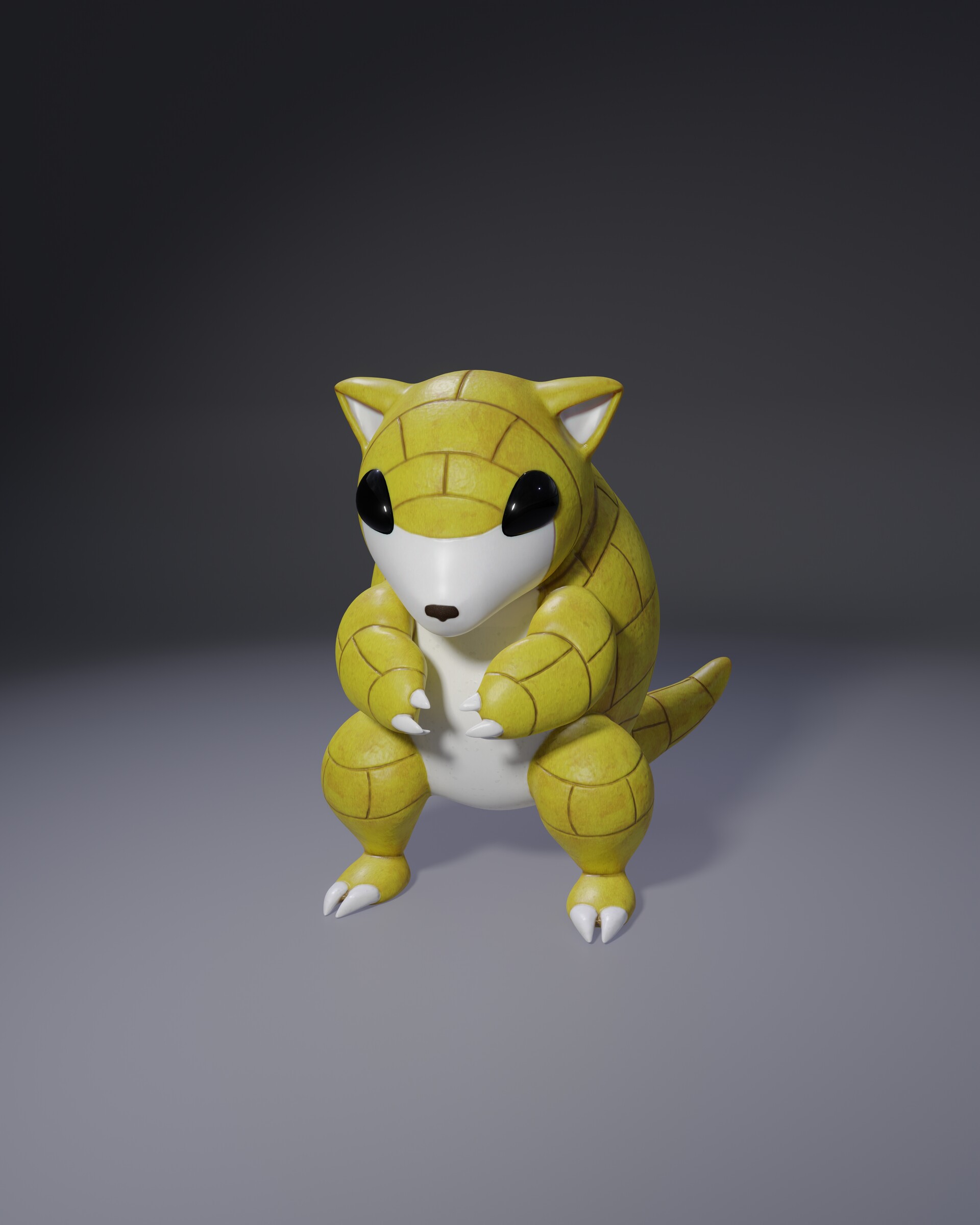 ArtStation - Sandshrew - 3D Model