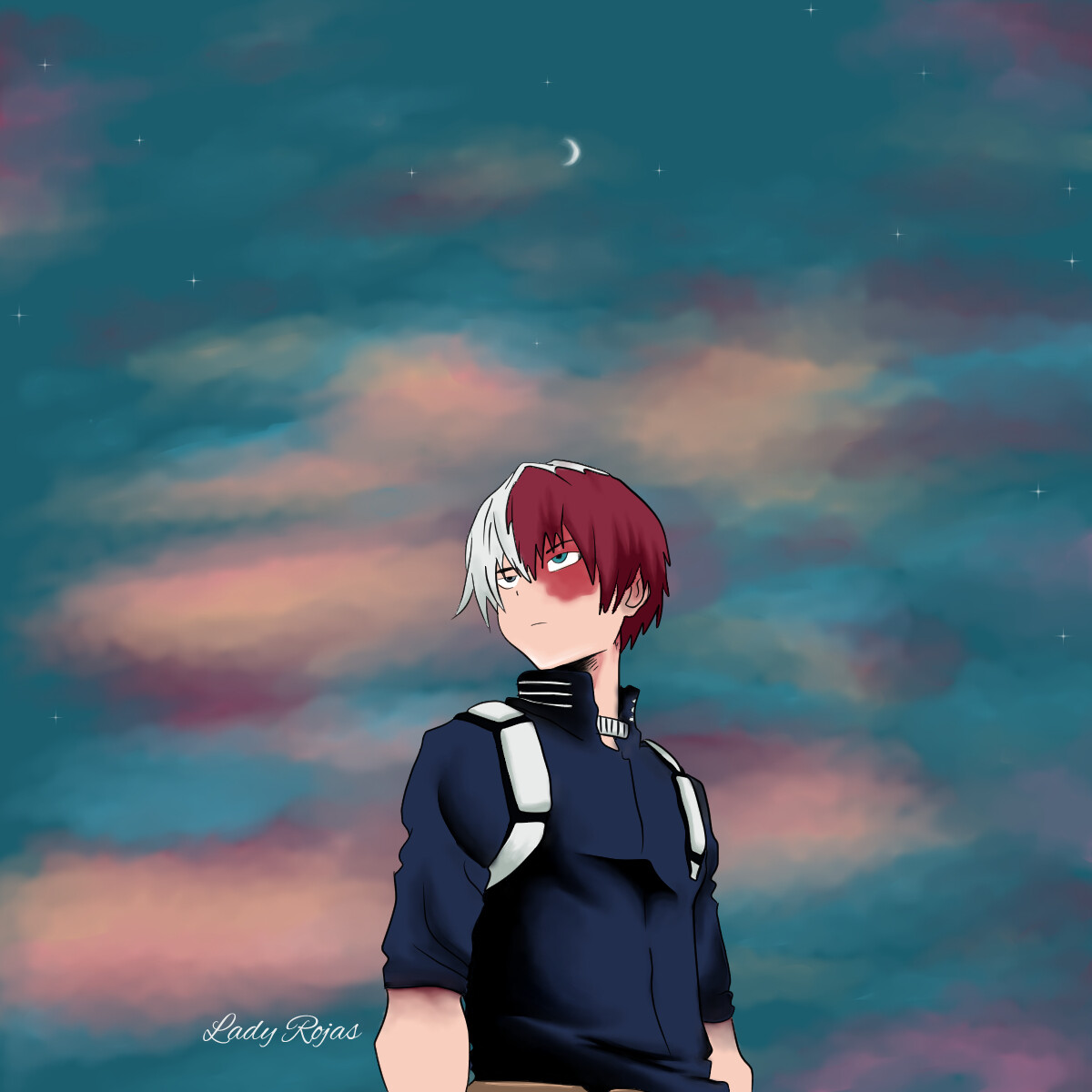 ArtStation - todoroki de my hero academia