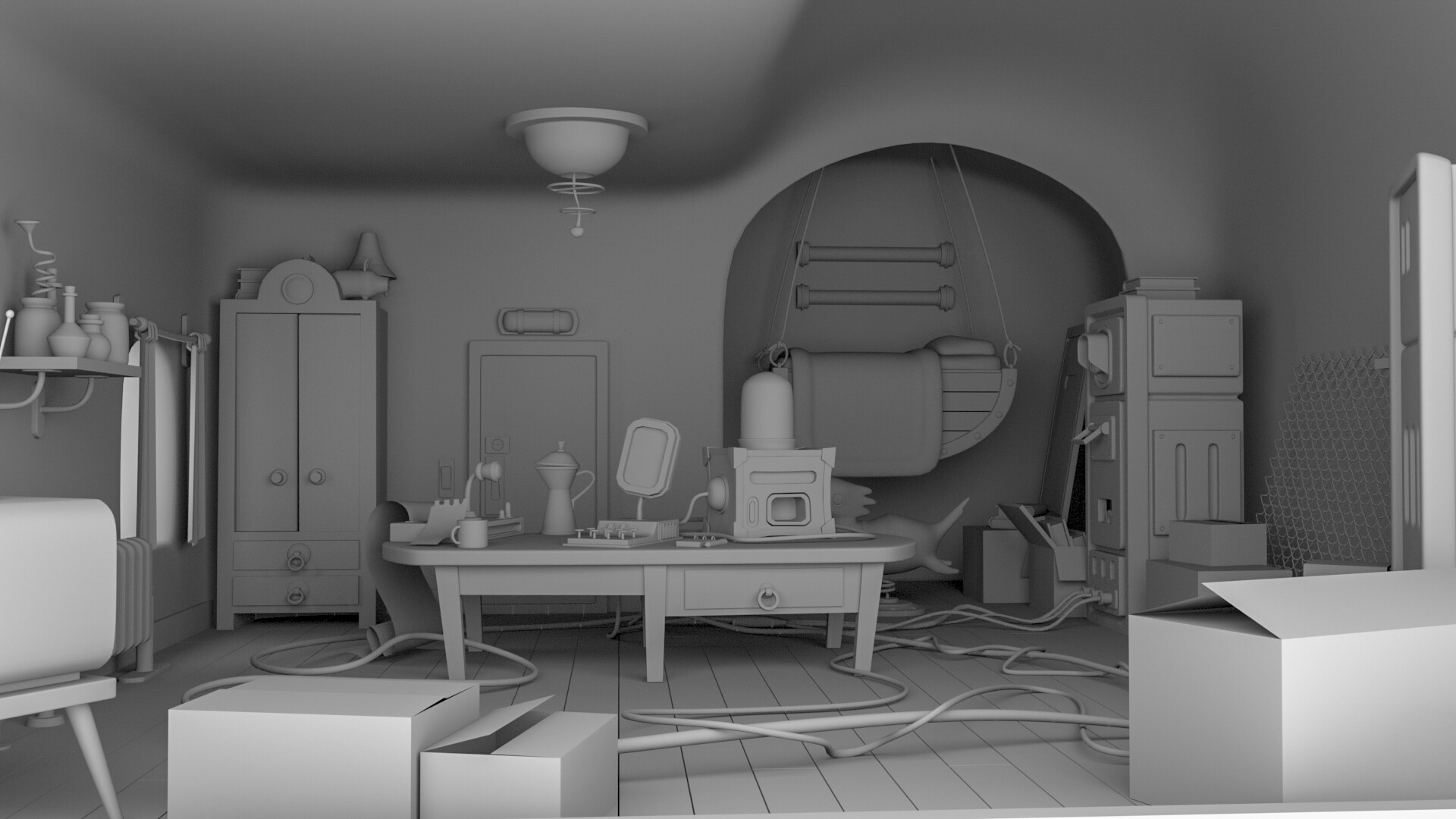 ArtStation - Stylized Station