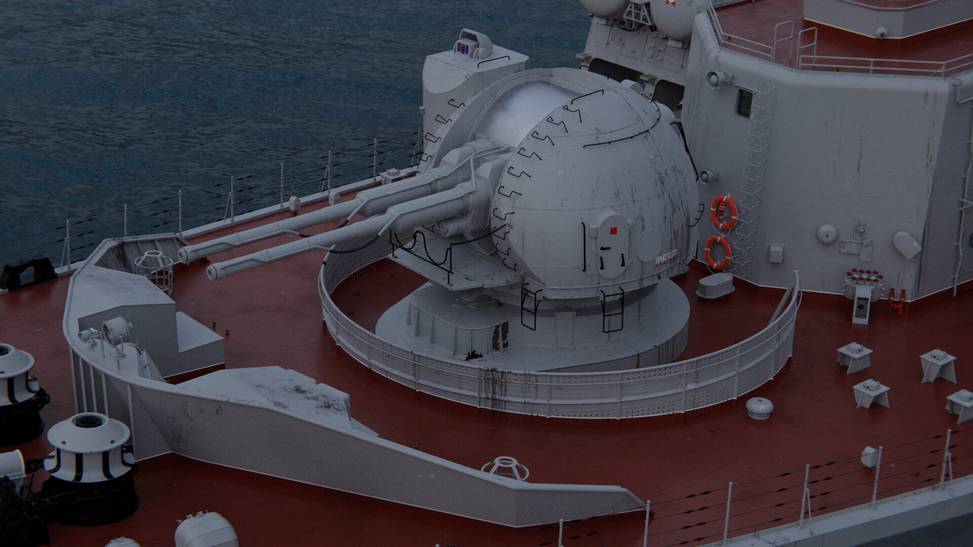 Jamison Cunningham - Soviet Missile Cruiser - Marshal Ustinov