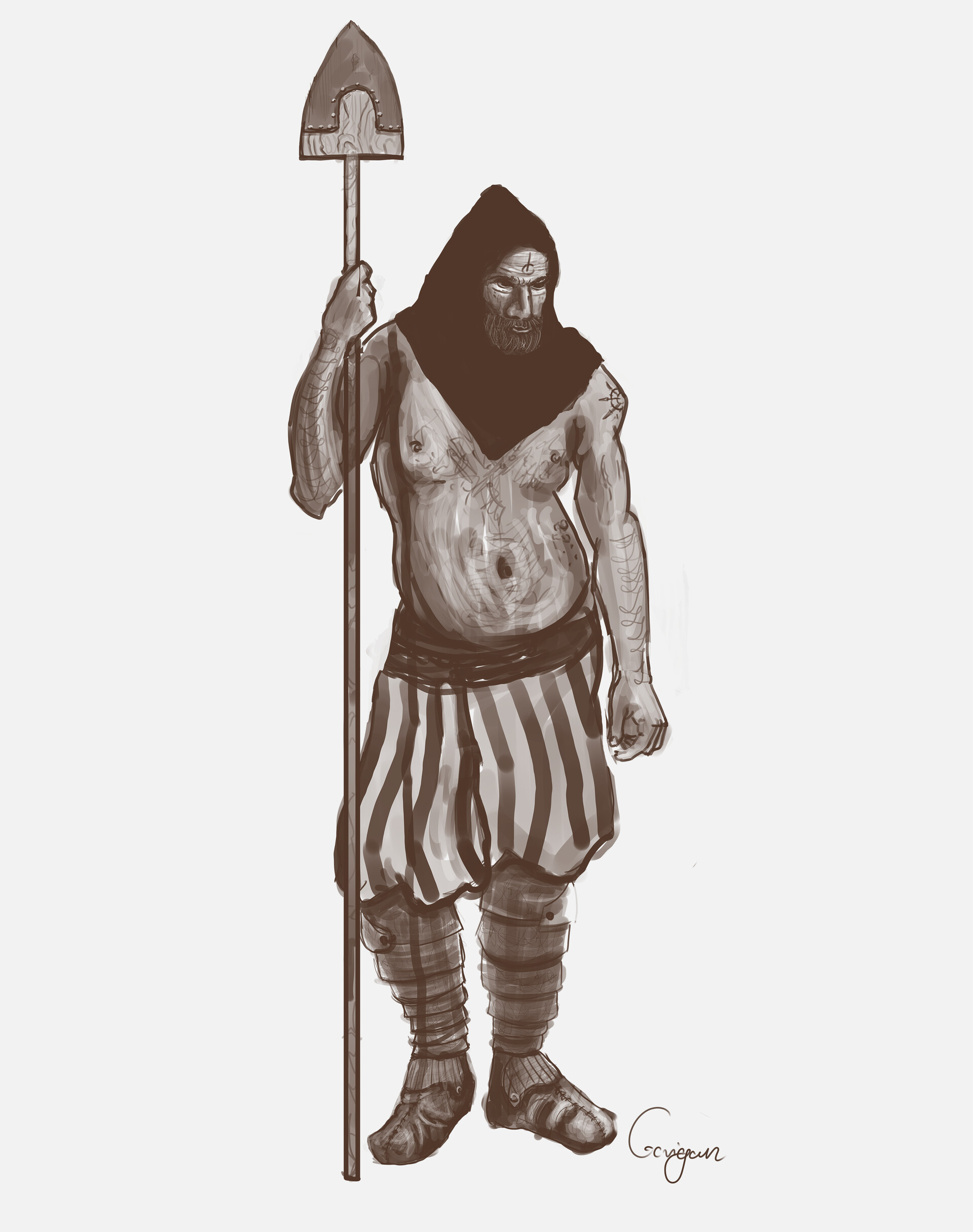 ArtStation - Grave robber