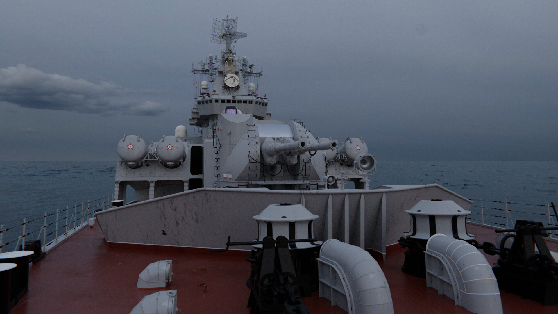 Jamison Cunningham - Soviet Missile Cruiser - Marshal Ustinov