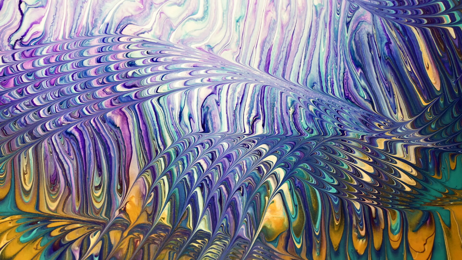 Fiona Art - Swipe with Catalyst contour tool ~ Free style Acrylic pour ...