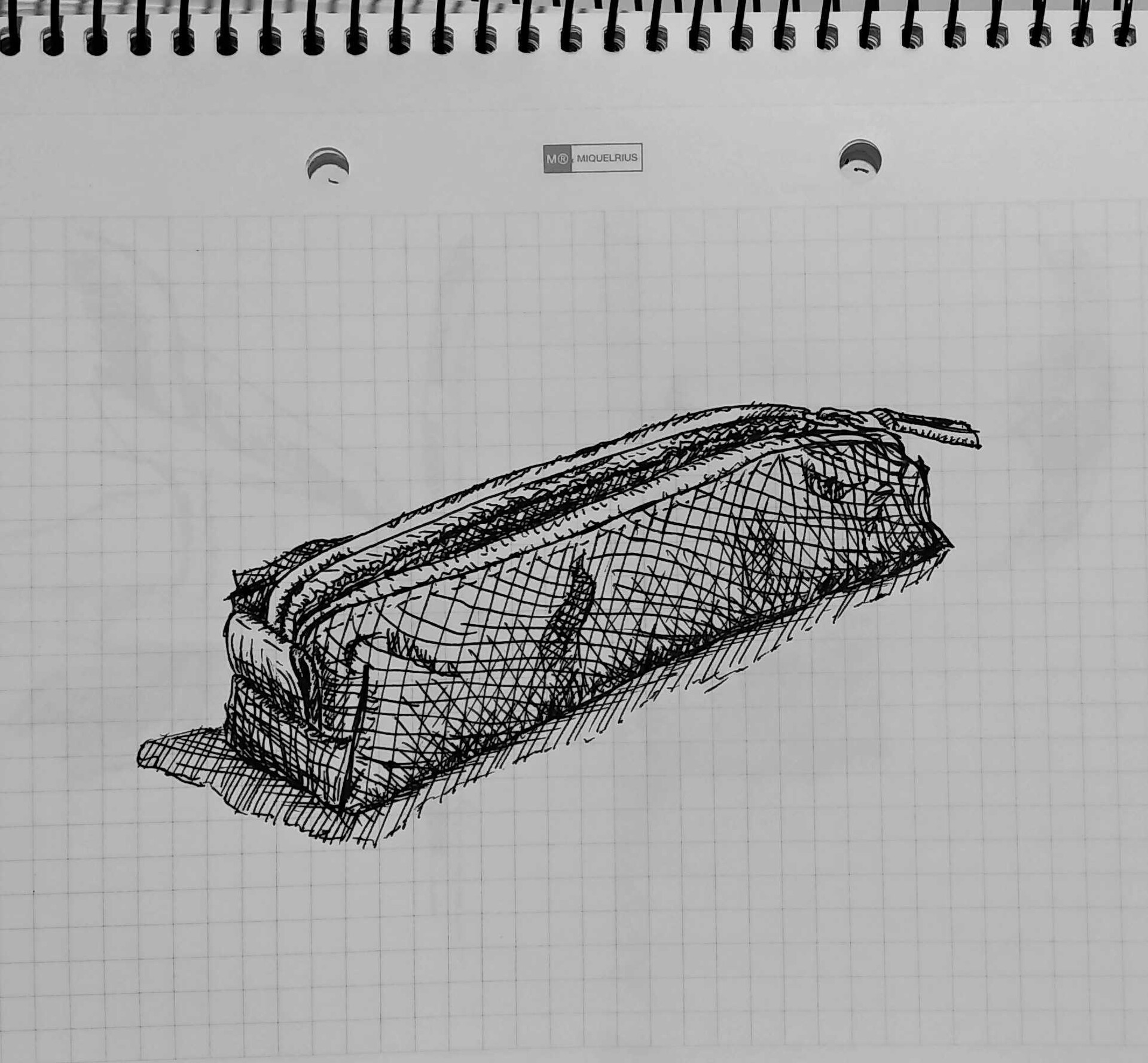 ArtStation - Pencil case sketch