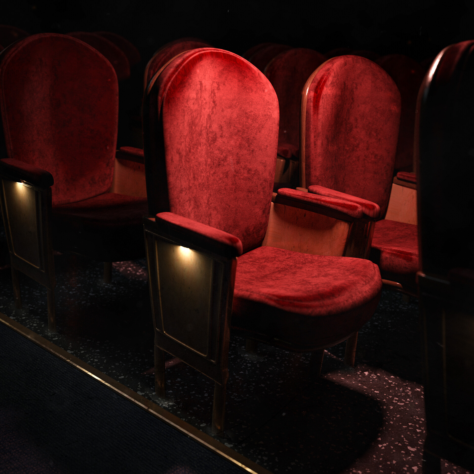 ArtStation - Theatre Seating