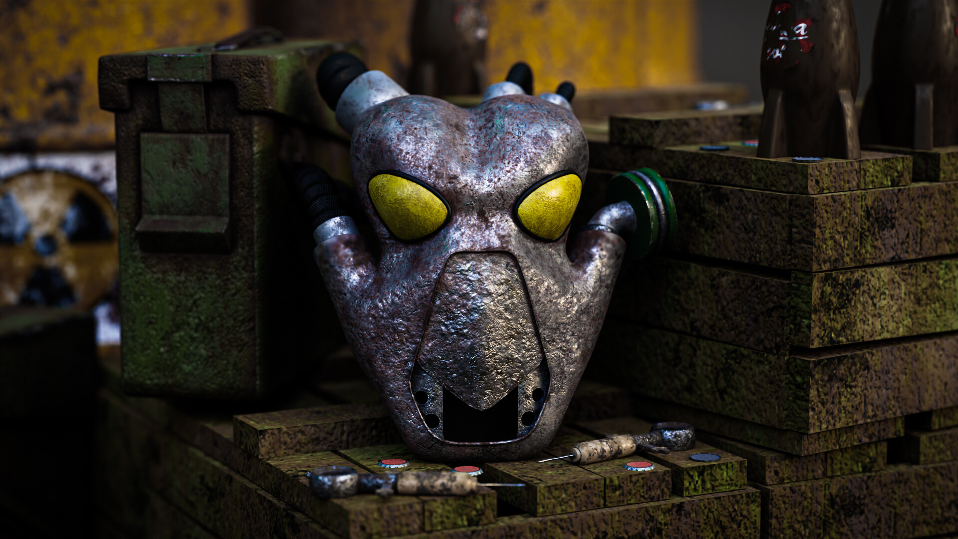 ArtStation - Fallout 3D fan art