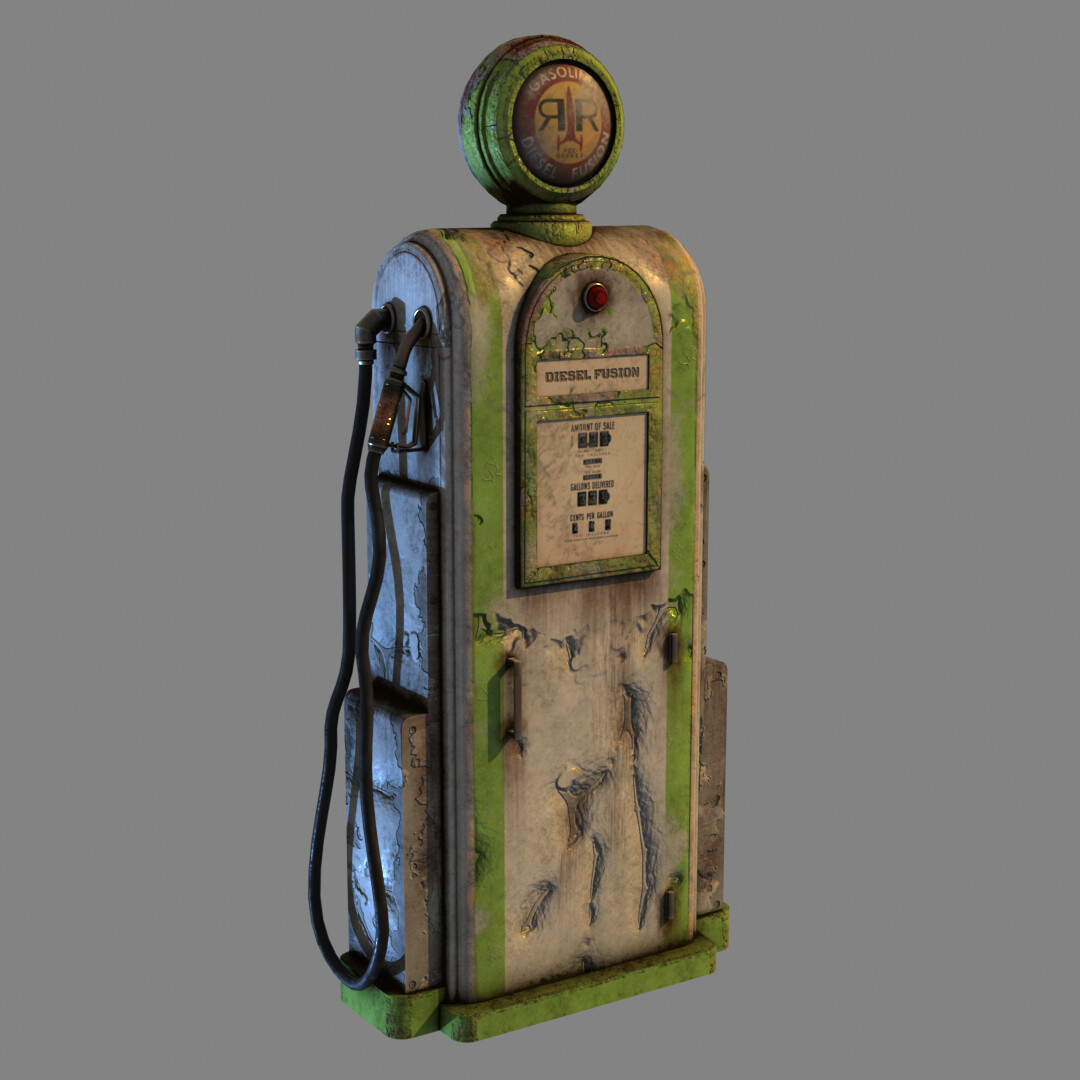 ArtStation - Fuel Pump Texture