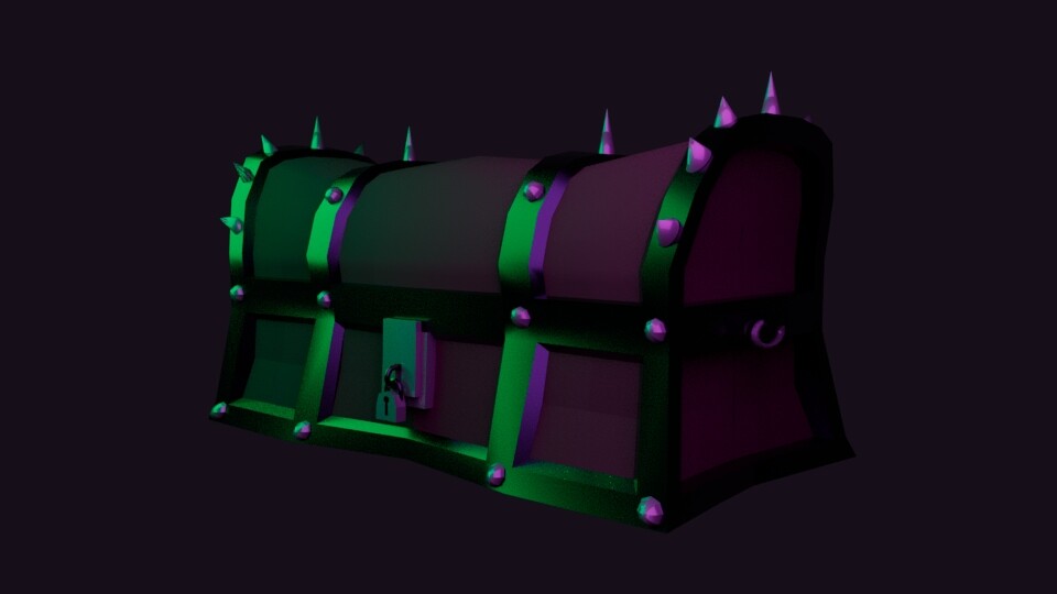 ArtStation - Goth Spiky Chest