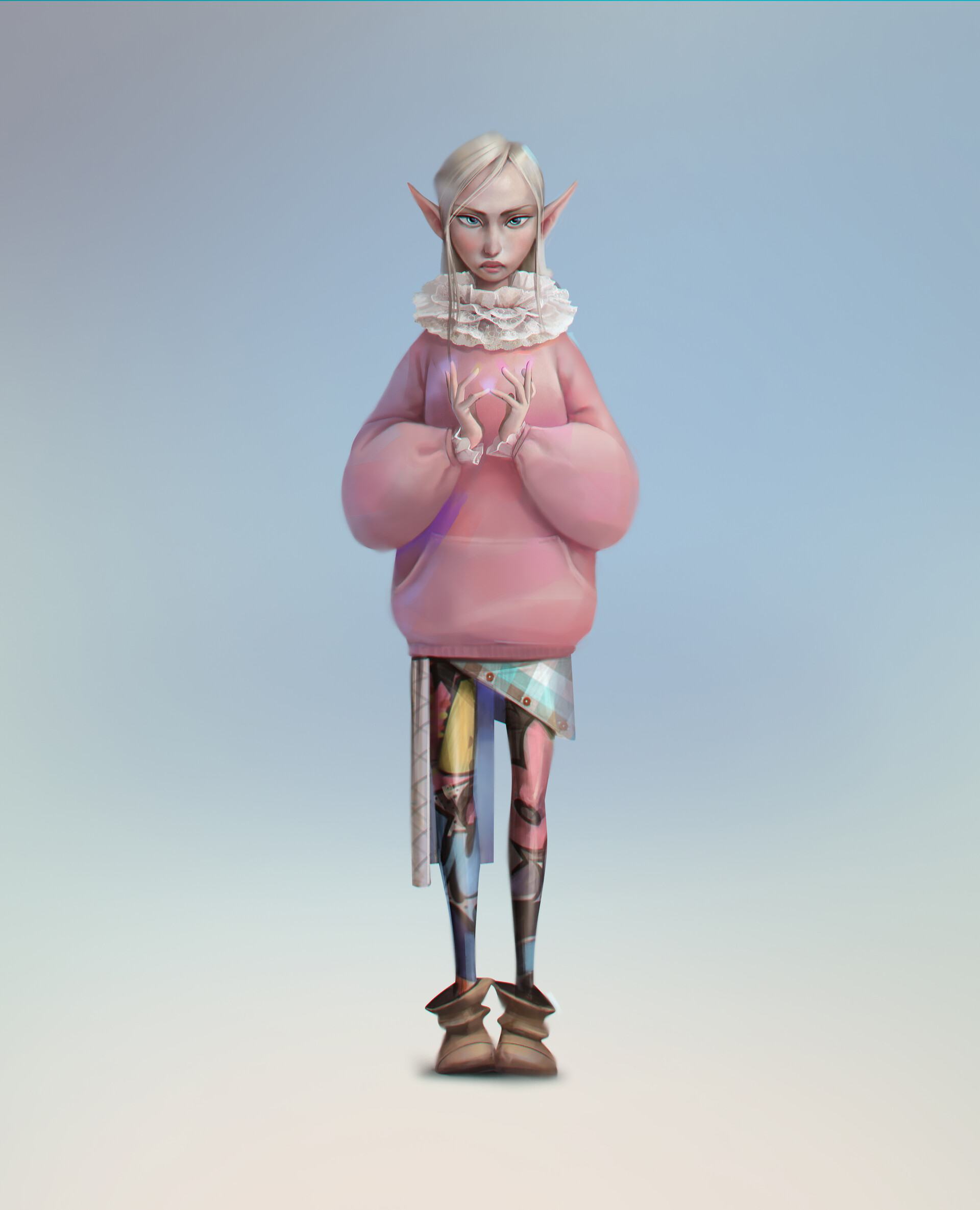 ArtStation - Elf girl