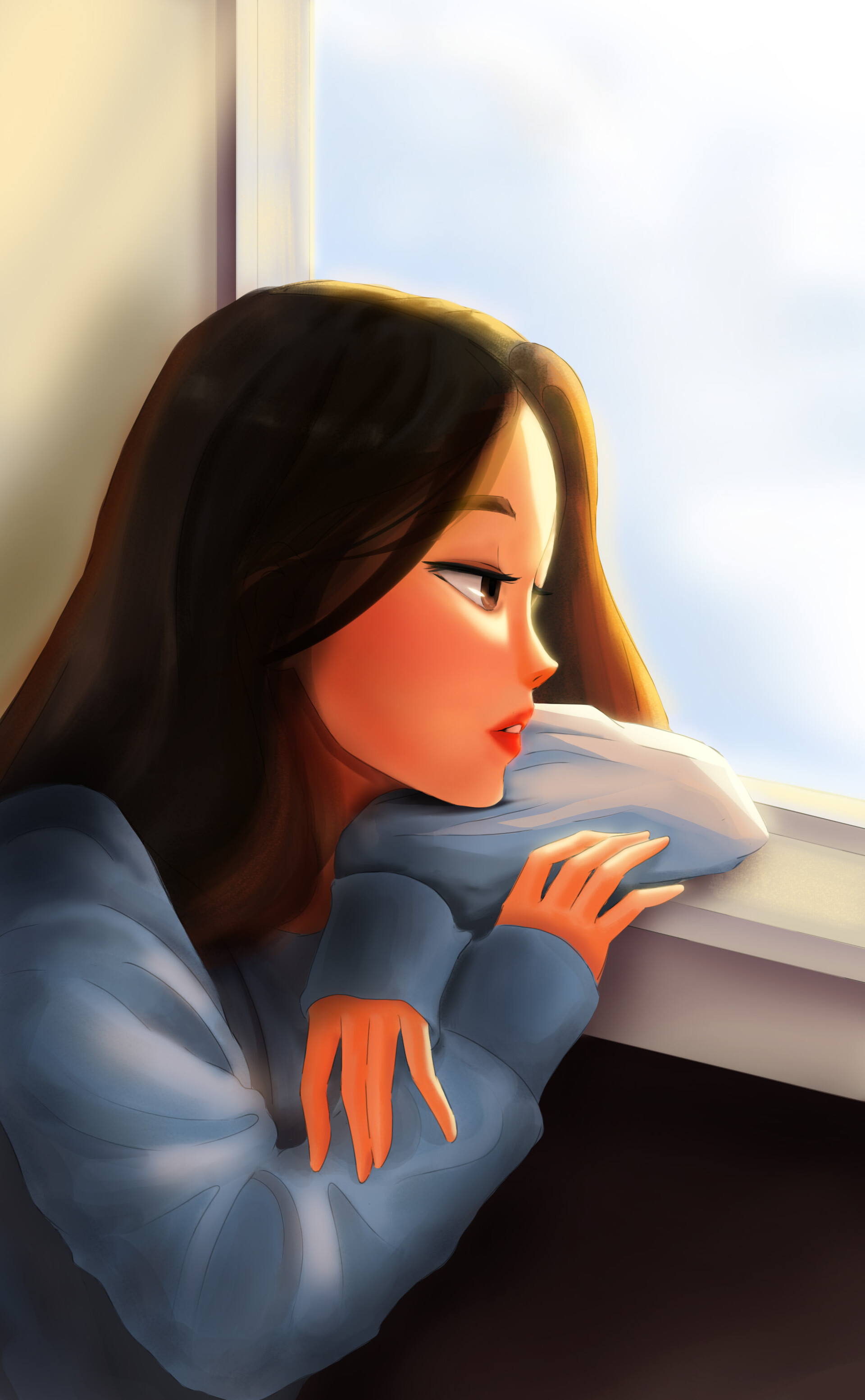 ArtStation - gloomy morning