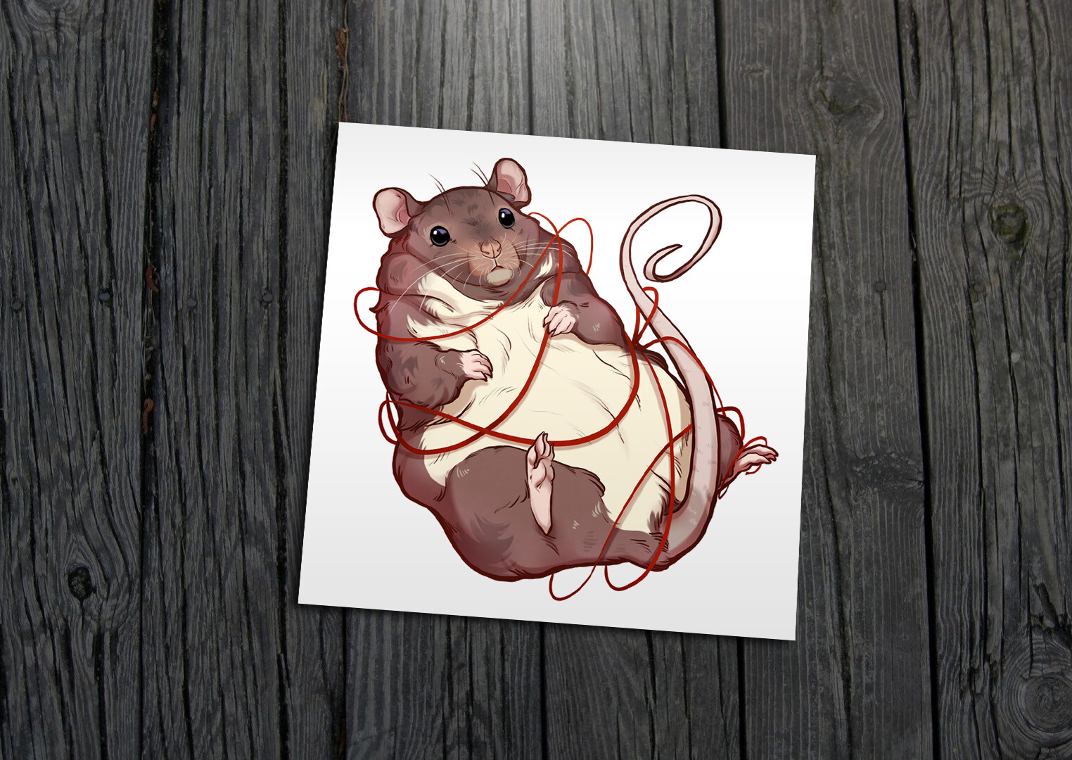 ArtStation - Rats sticker - 2020