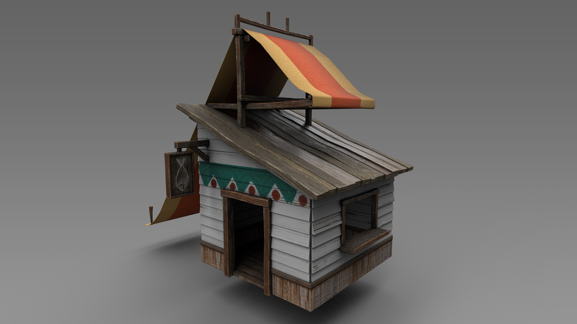 ArtStation - Beach Shack