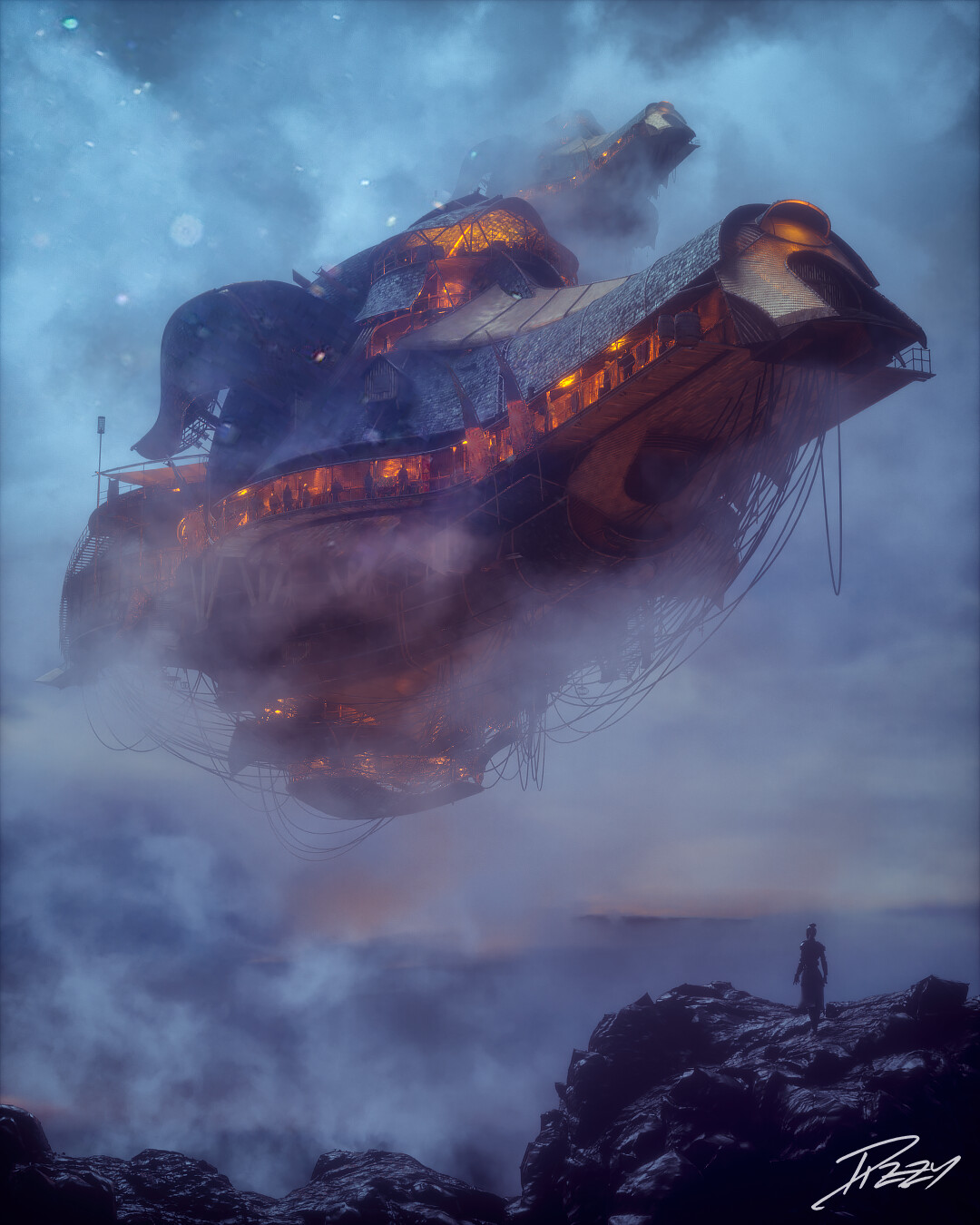 My first attempt at a cyber-style (feedback welcome/needed ...