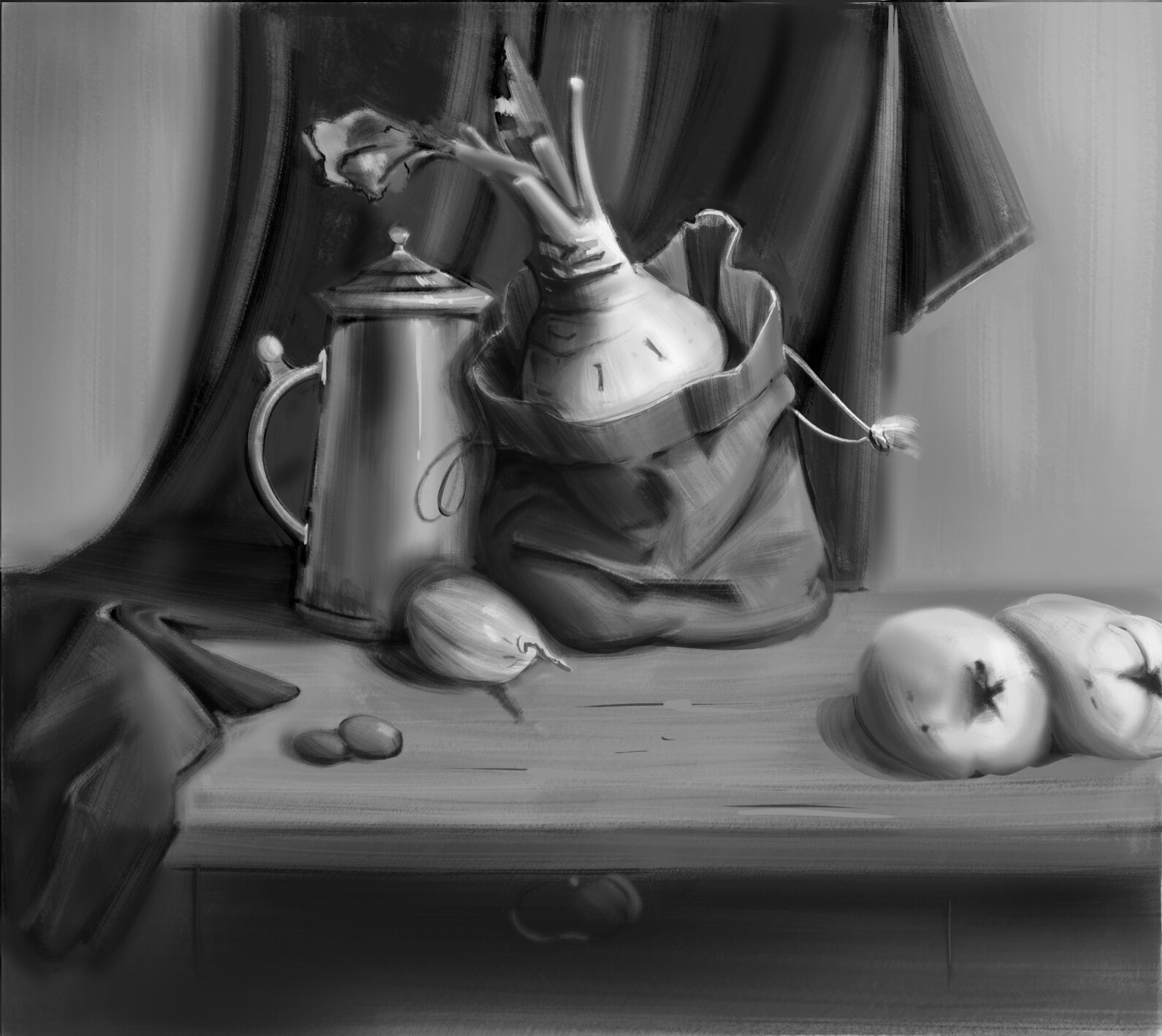 ArtStation - Still life Sketch Practice #2