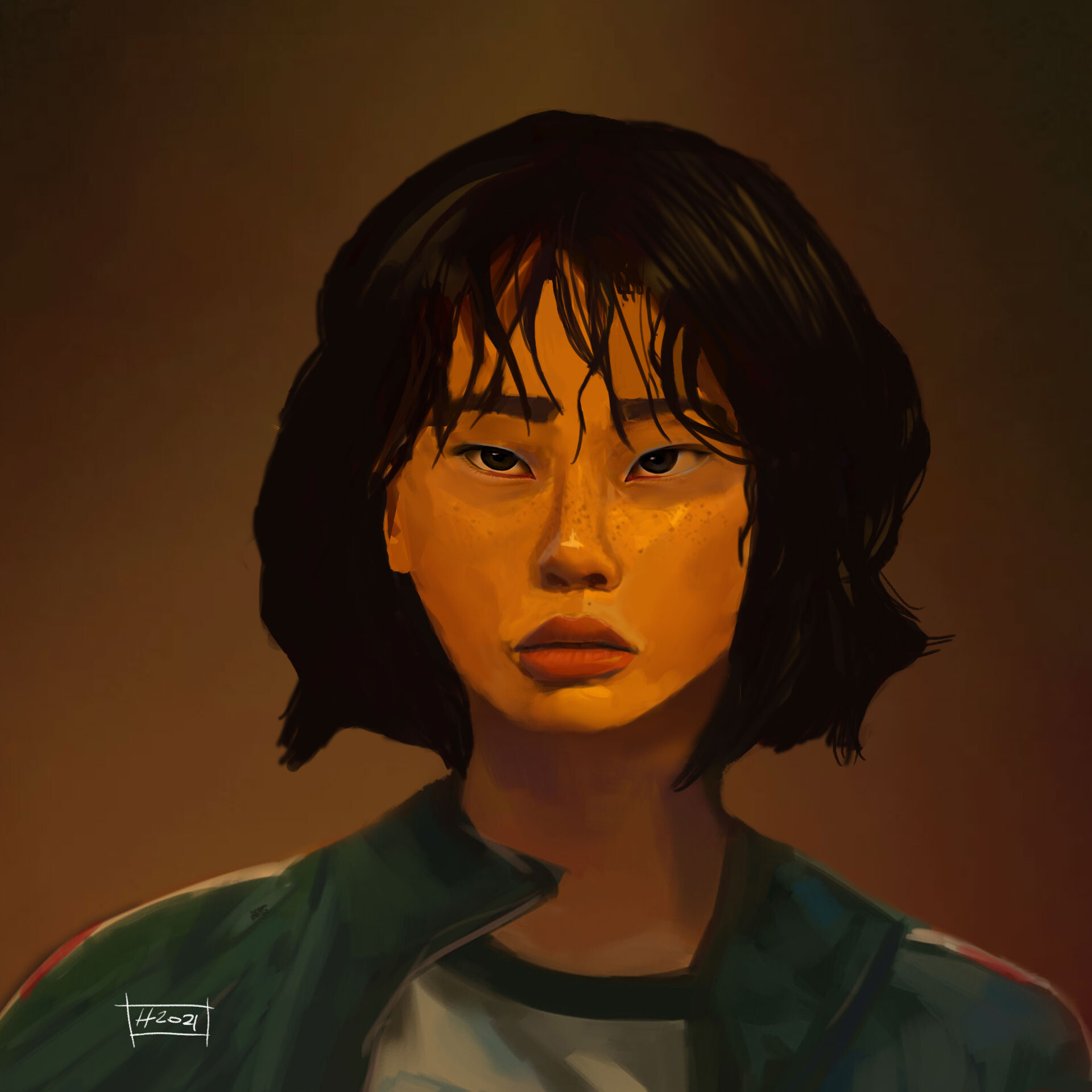 ArtStation - Squid Game - Sae-Byeok