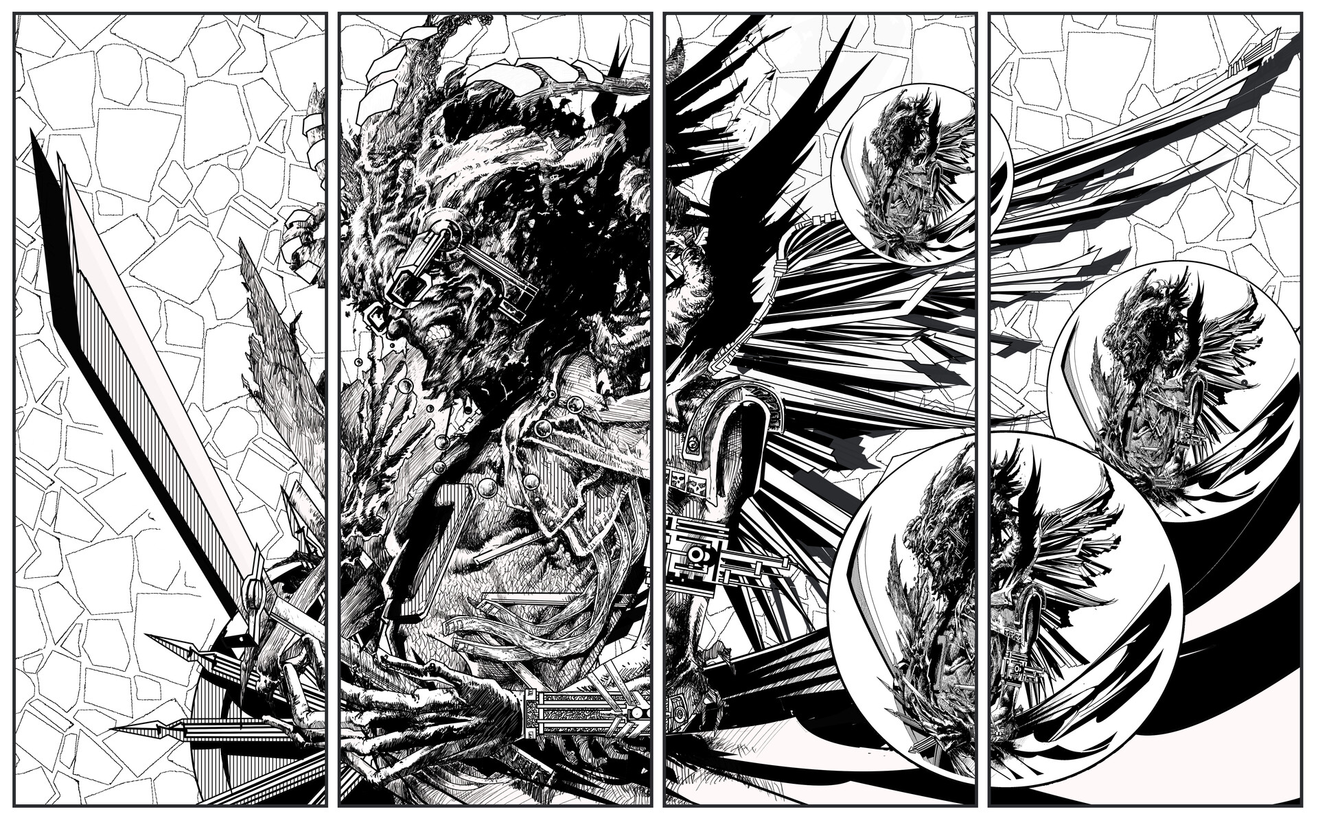 ArtStation - warrior wizard, a recreation of an earlier wizard created ...