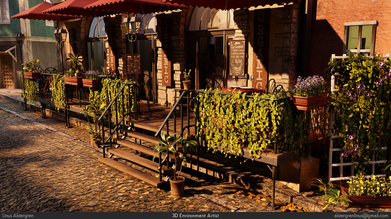 Linus Alstergren - Italian Street Corner