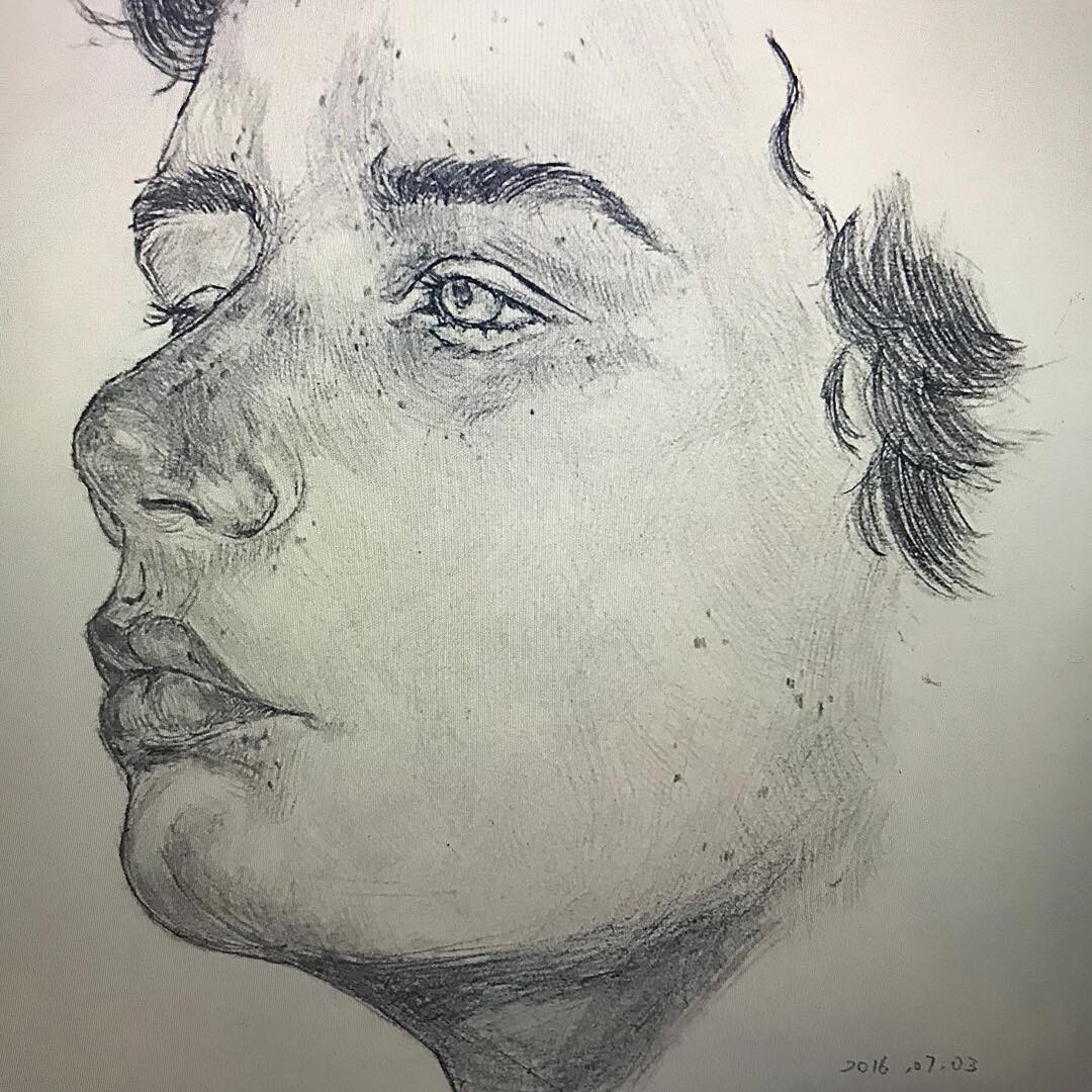 ArtStation - Unknown Boy Sketch