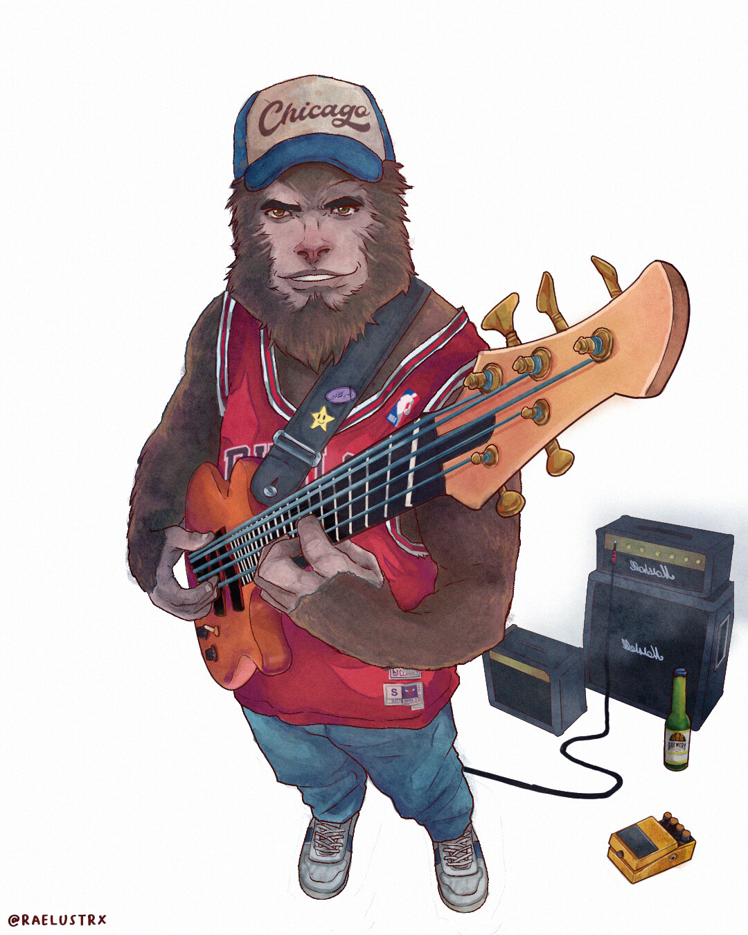 ArtStation - Groovy monkey