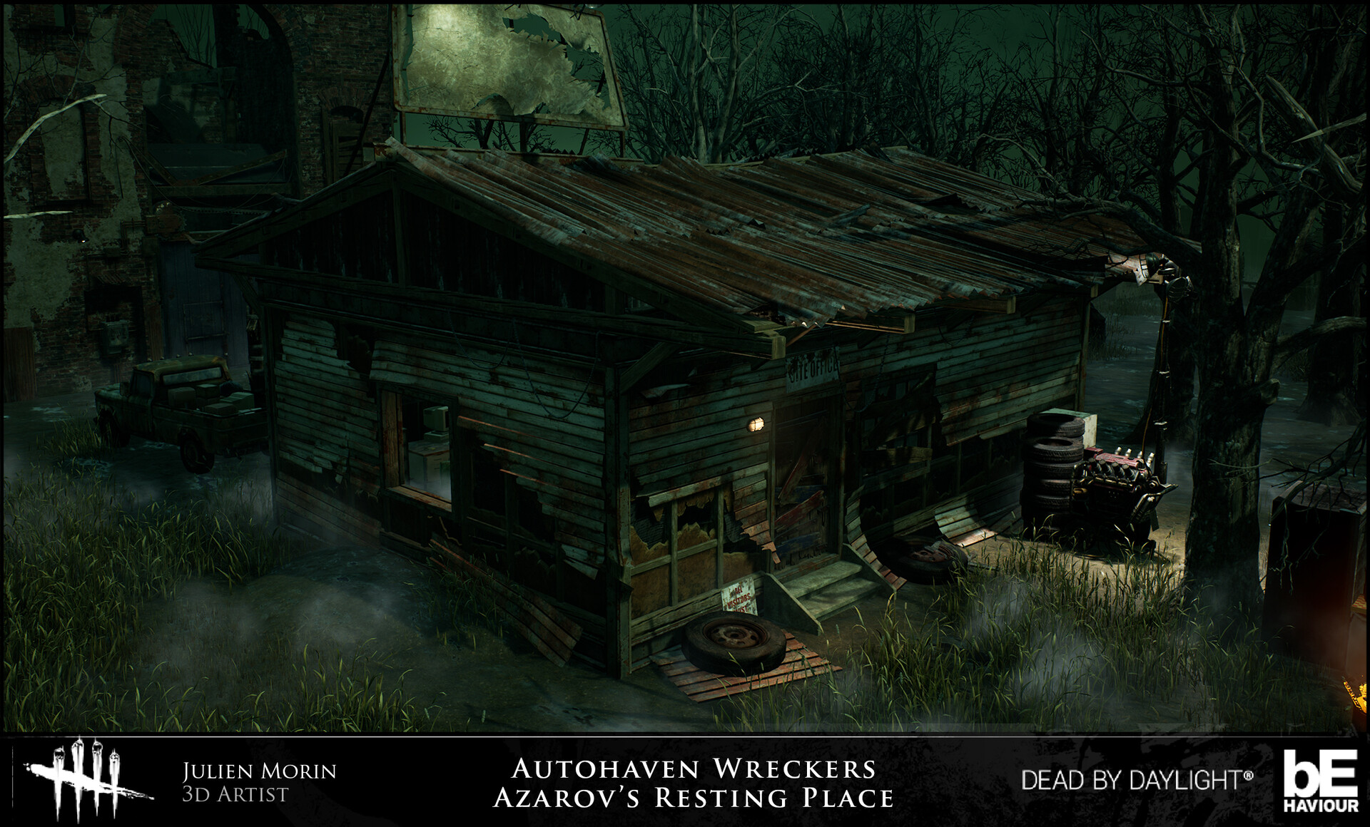 Julien Morin - Dead by Daylight - Autohaven Wreckers - Azarov’s Resting ...
