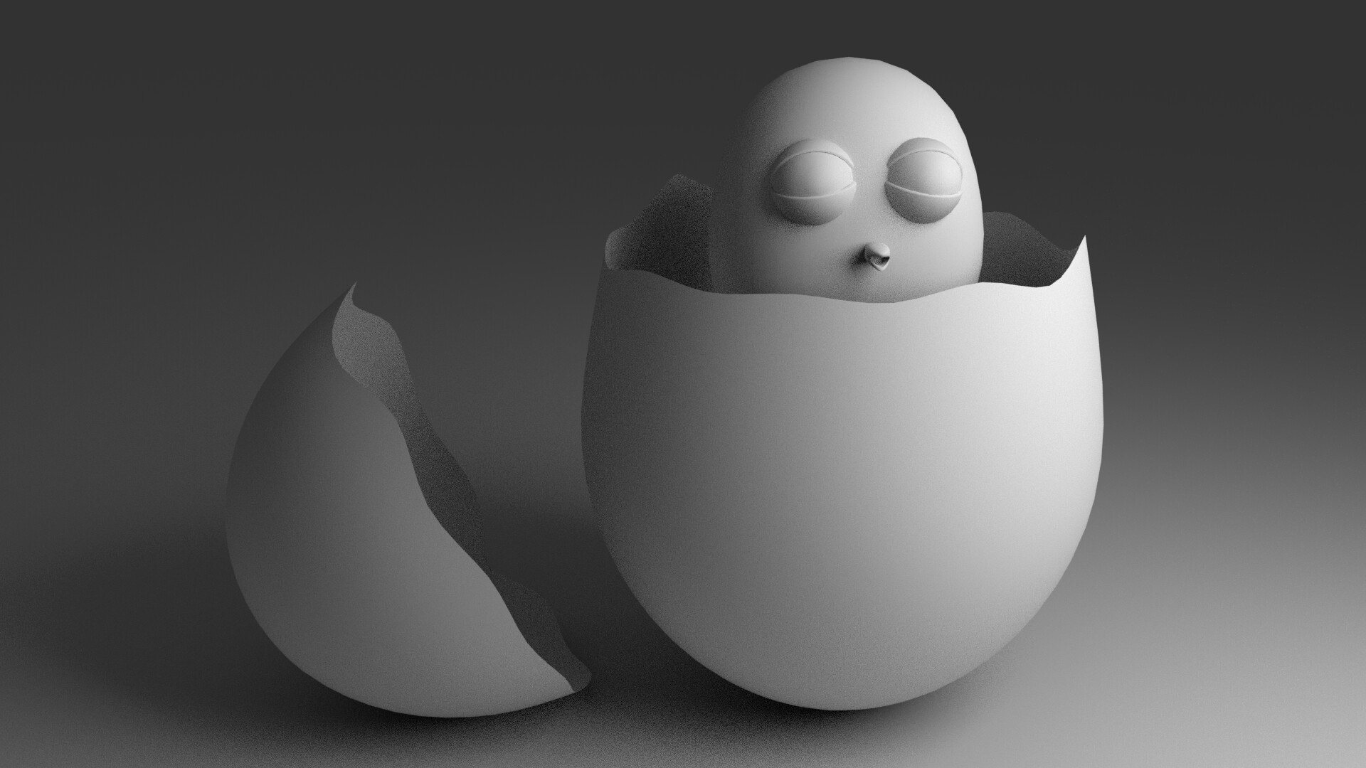 Raunak Kumar - Chick, Broken Egg