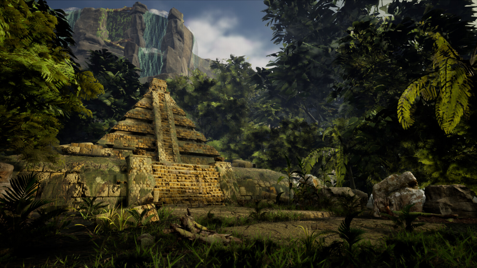 Aztec Ruins Jungle