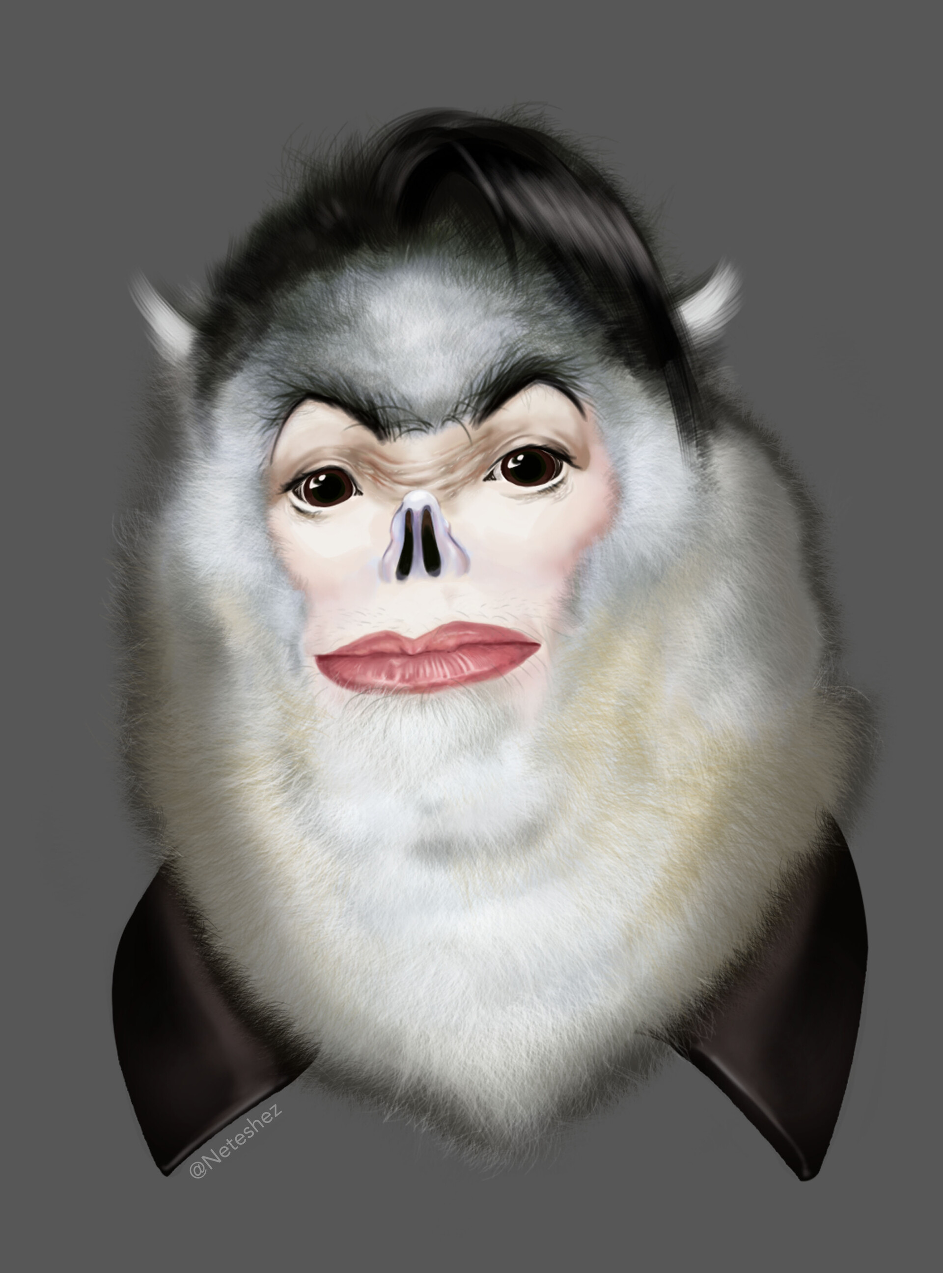 ArtStation - Celebrity Anthropomorphism Assignment