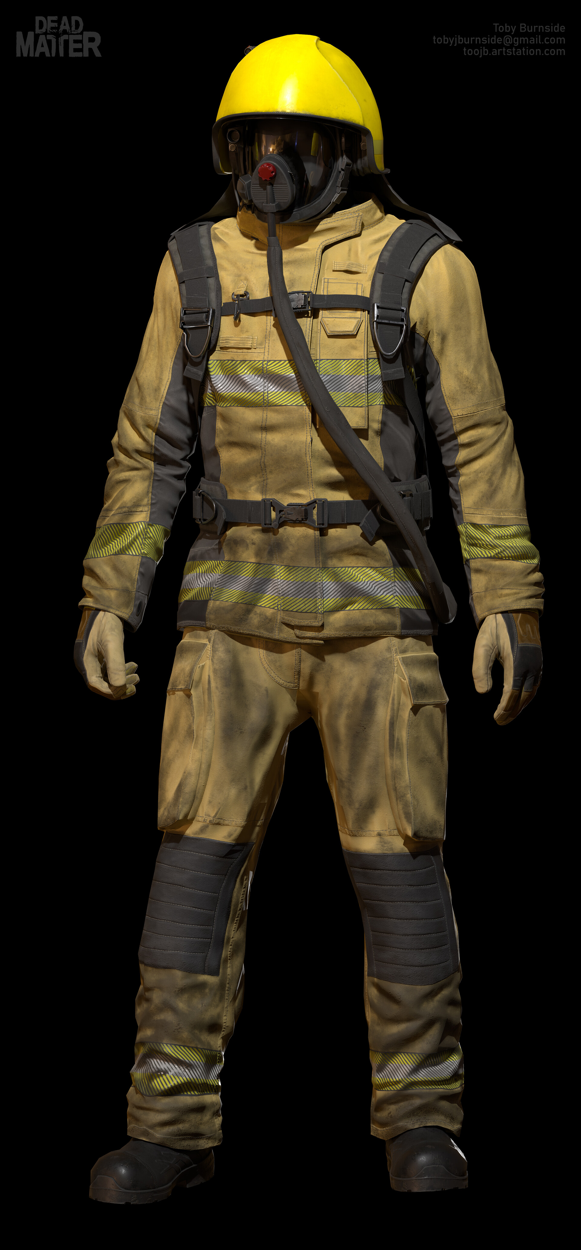 Toby Burnside - Firefighter Starter Outfit - Dead Matter