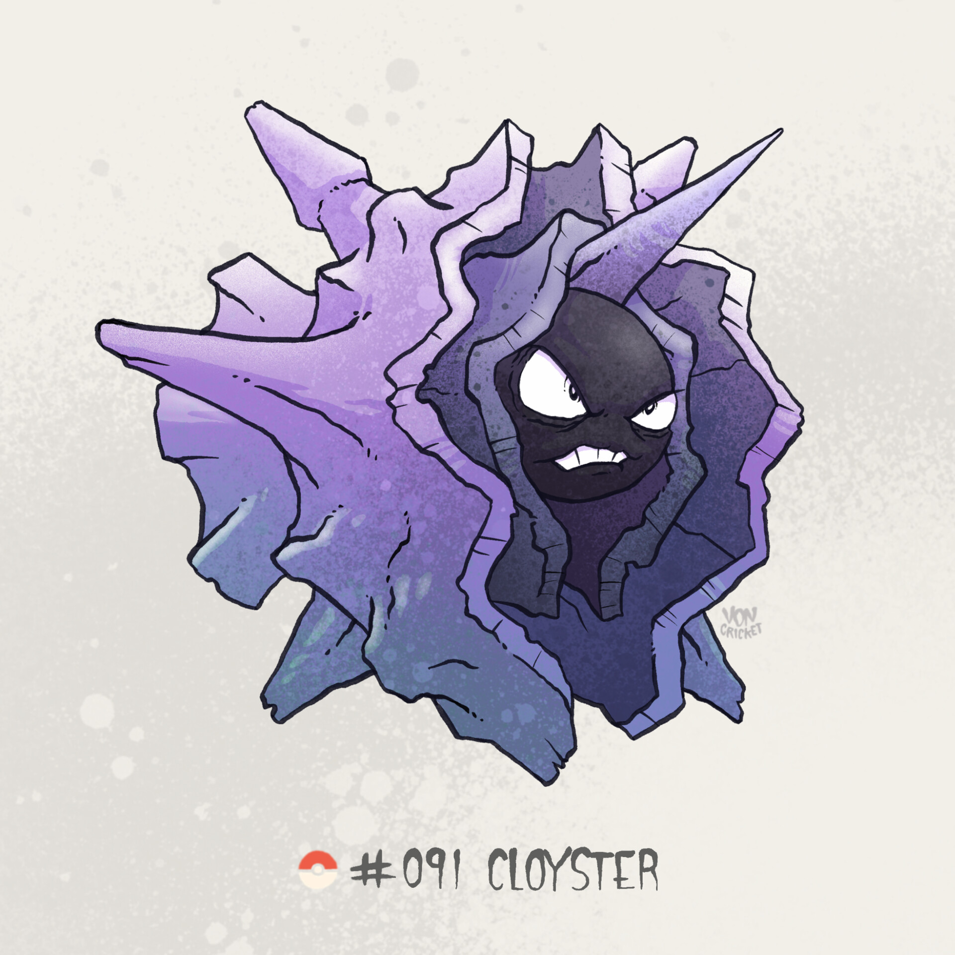 ArtStation - #091 Cloyster