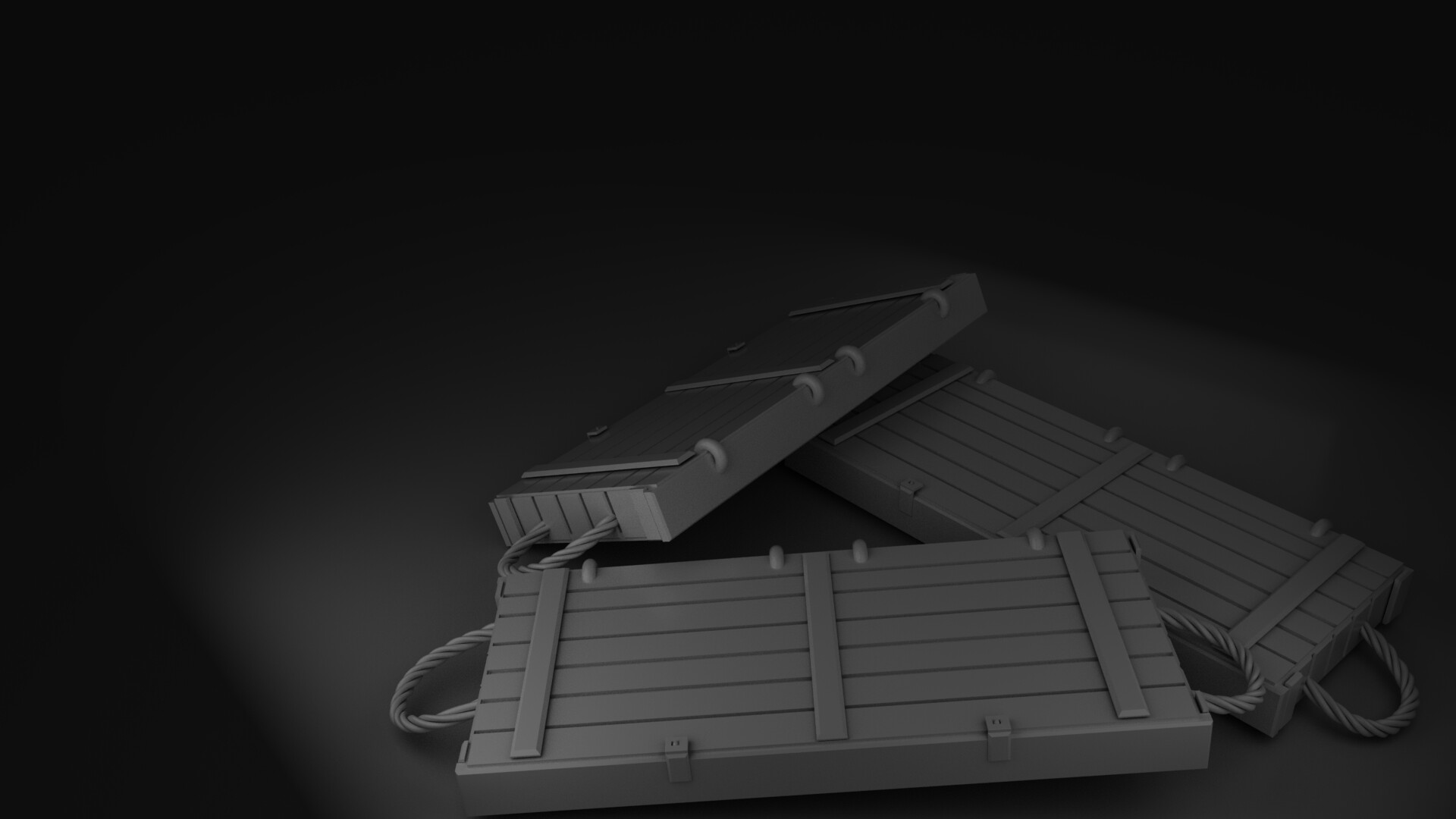 ArtStation - Maya Crate beauty shot