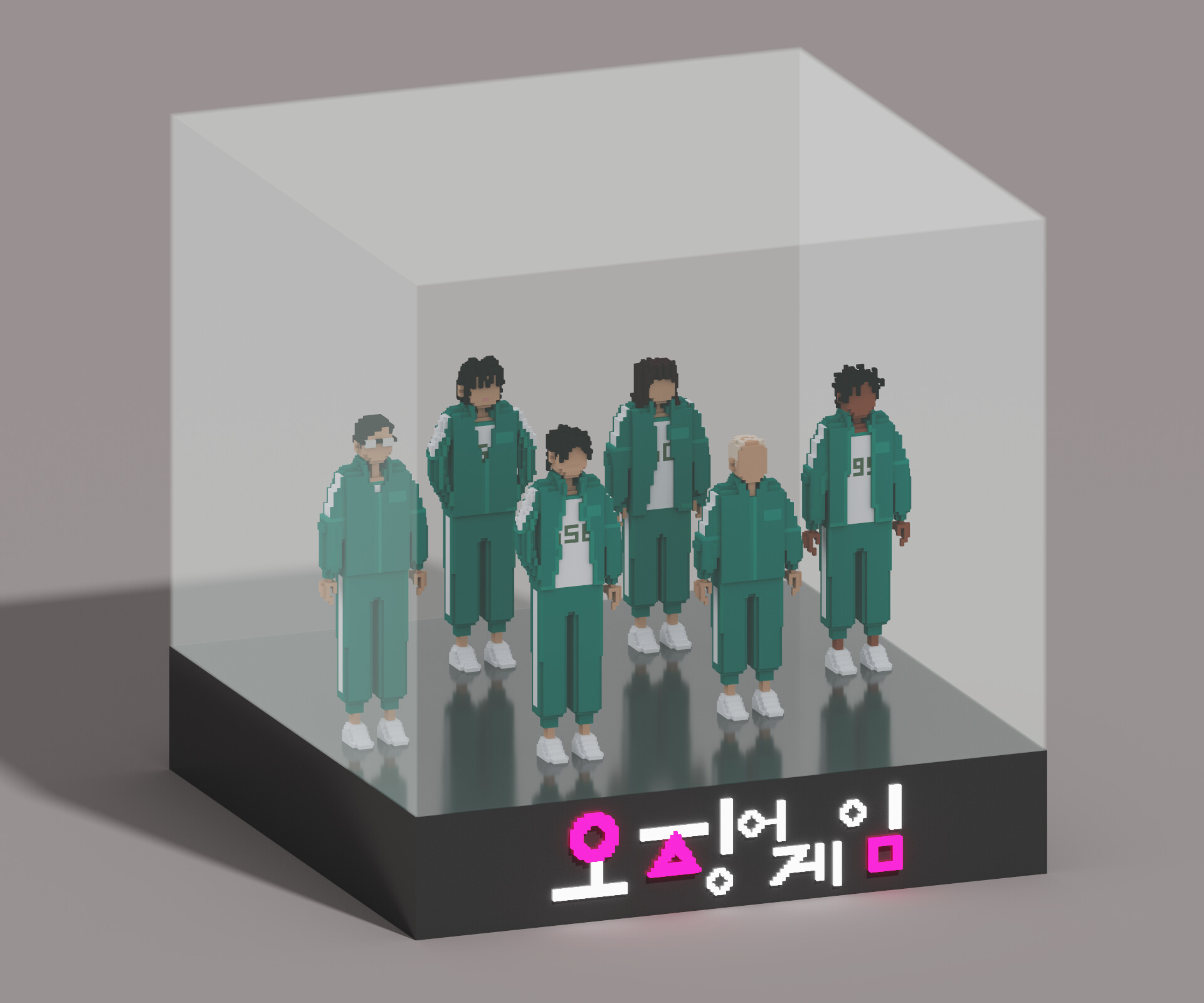 ArtStation - Squid Game Cube