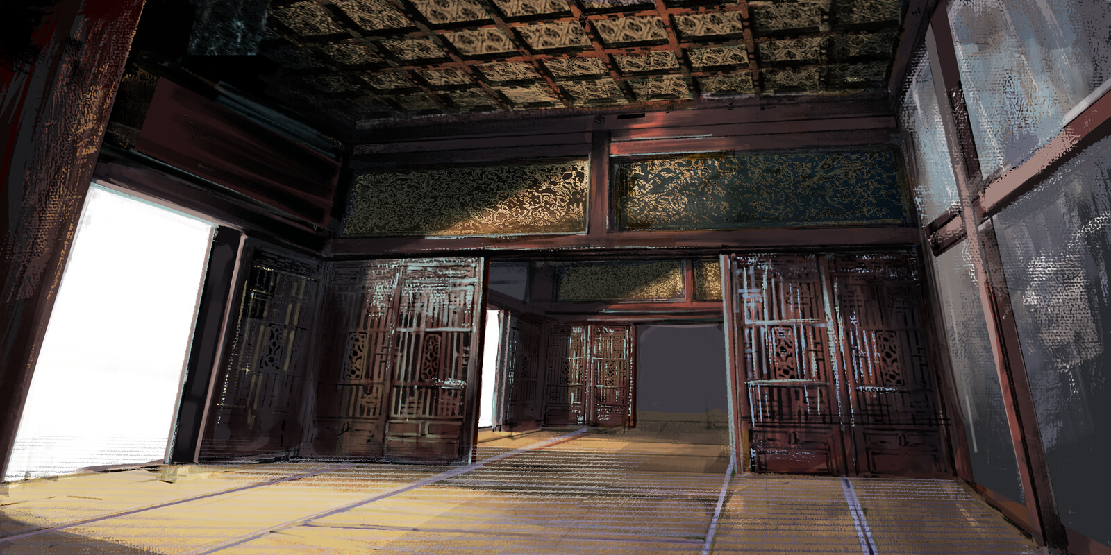 Zochi - Concept Art- Shoin, Audience Hall
