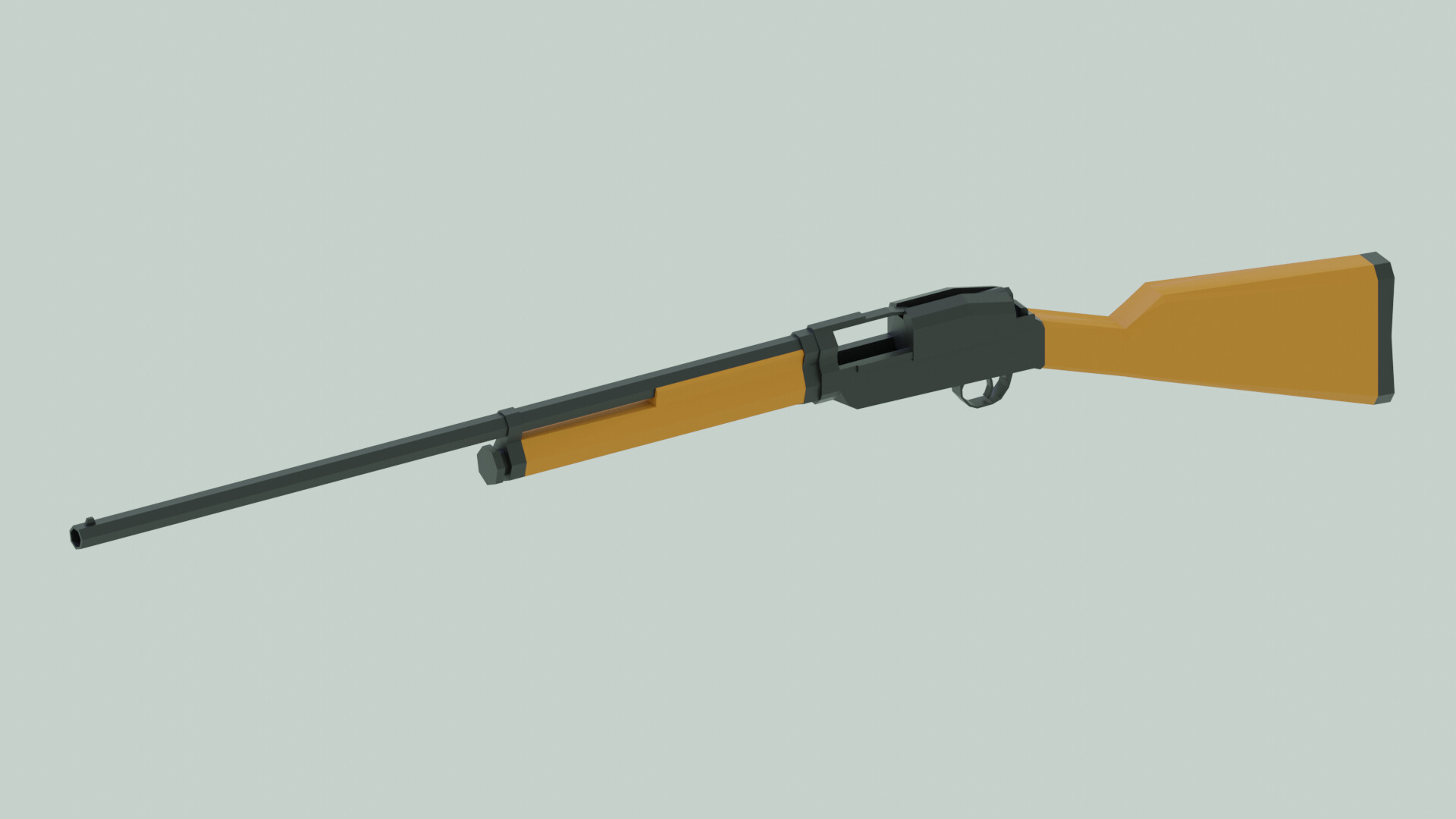 ArtStation - Sjogren Shotgun - Low Poly
