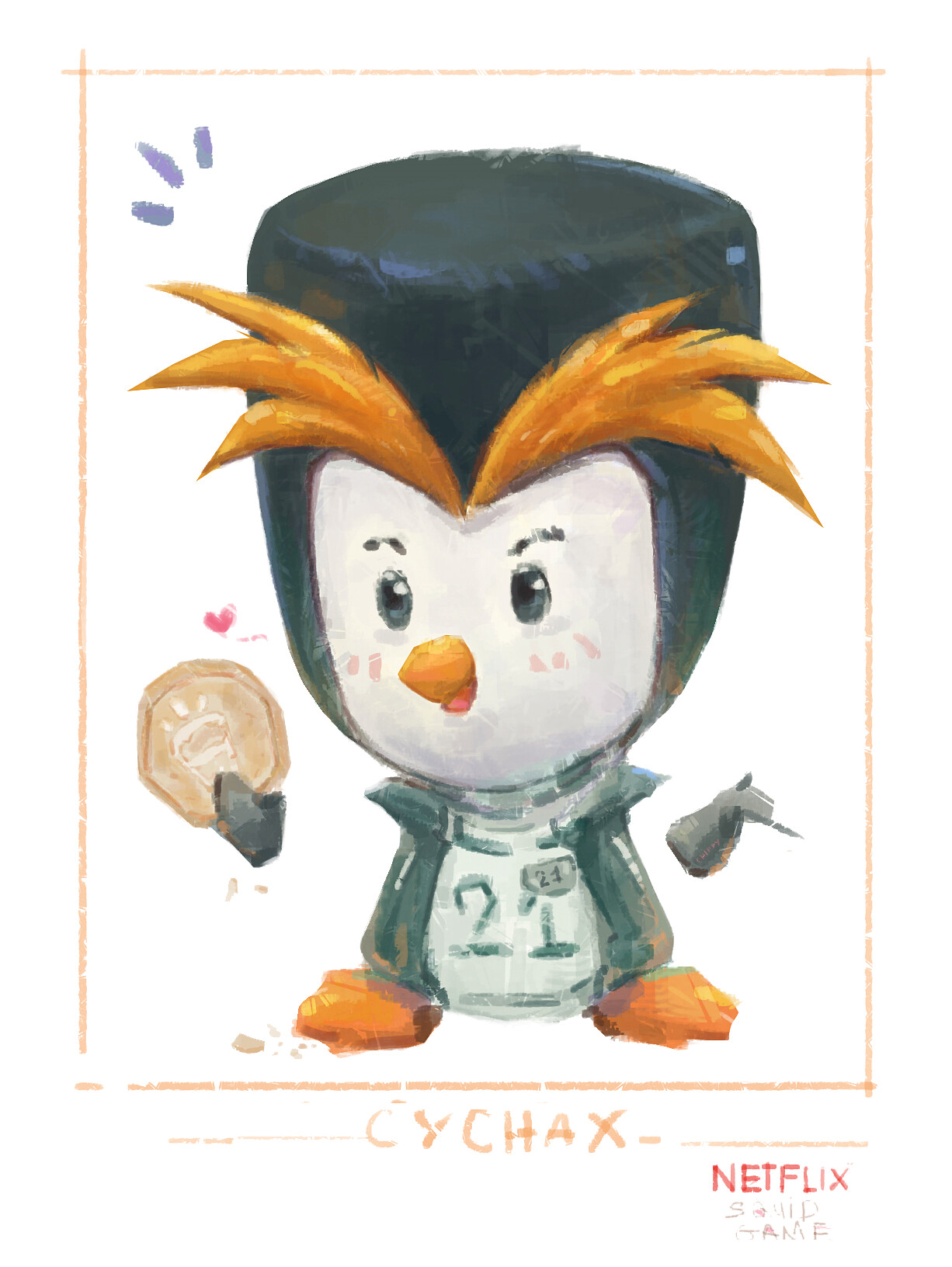 ArtStation - Suspects: Mystery Mansion Fan Art Collab with Squid Game