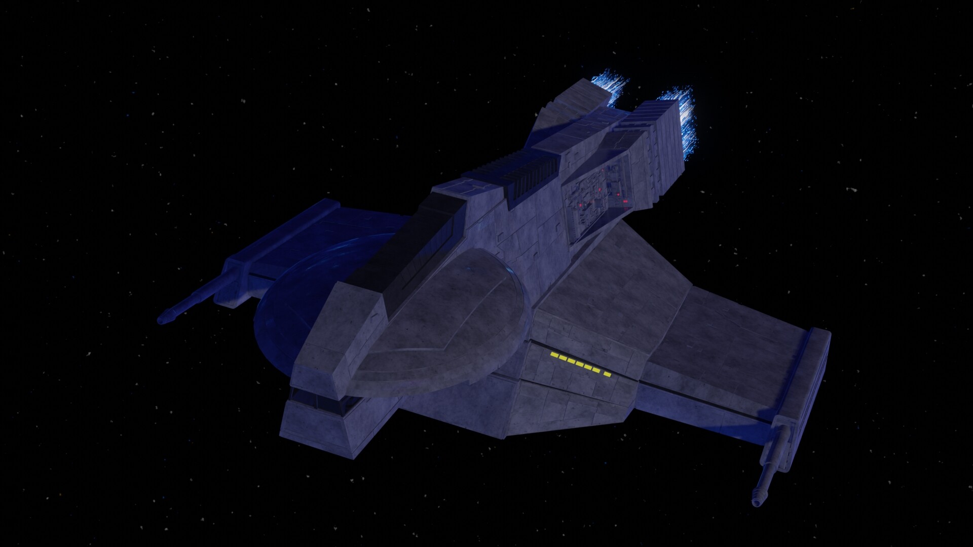 ArtStation - Star Wars The Old Republic: Herald-class shuttle