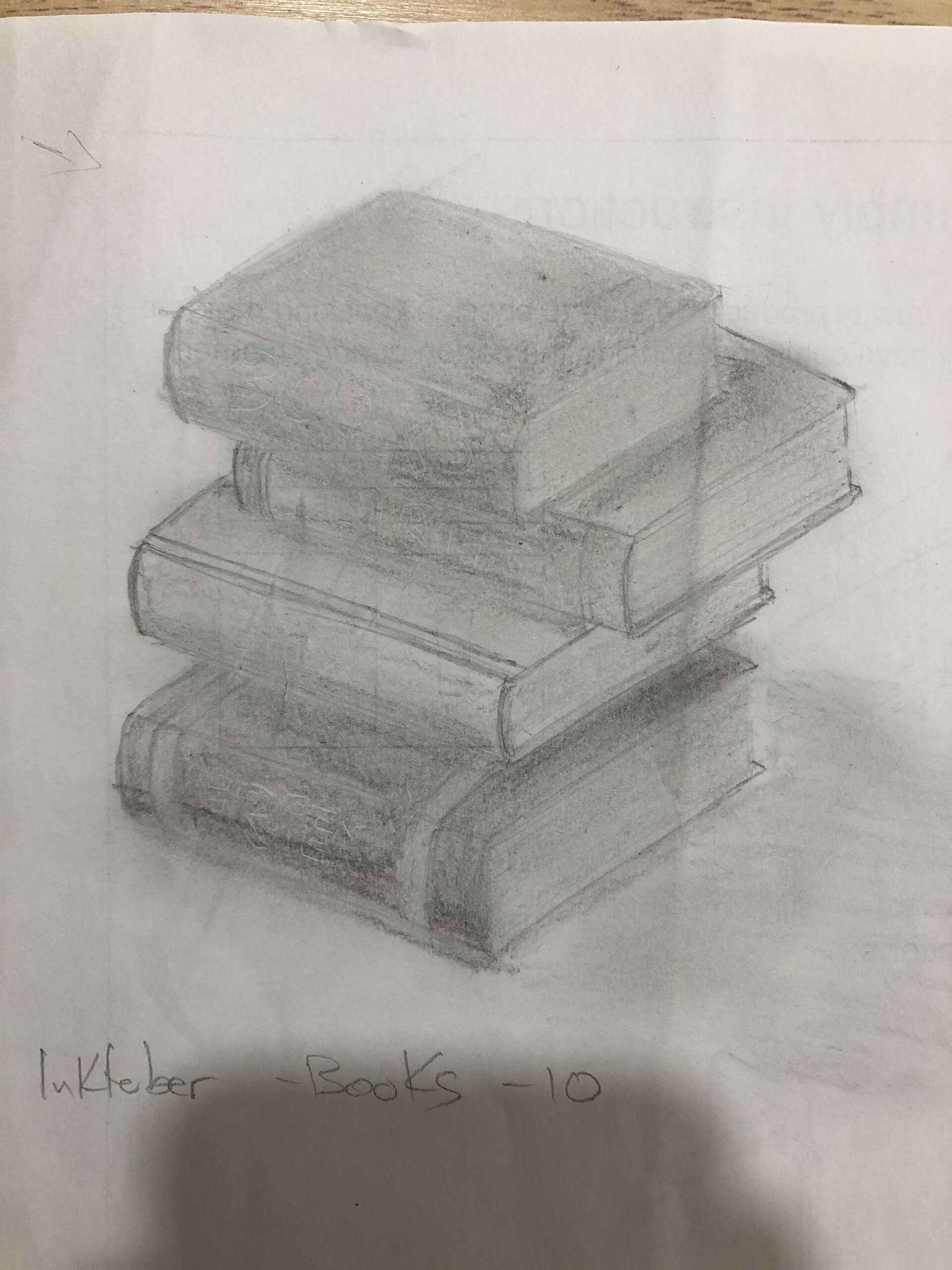 ArtStation - Stack of books