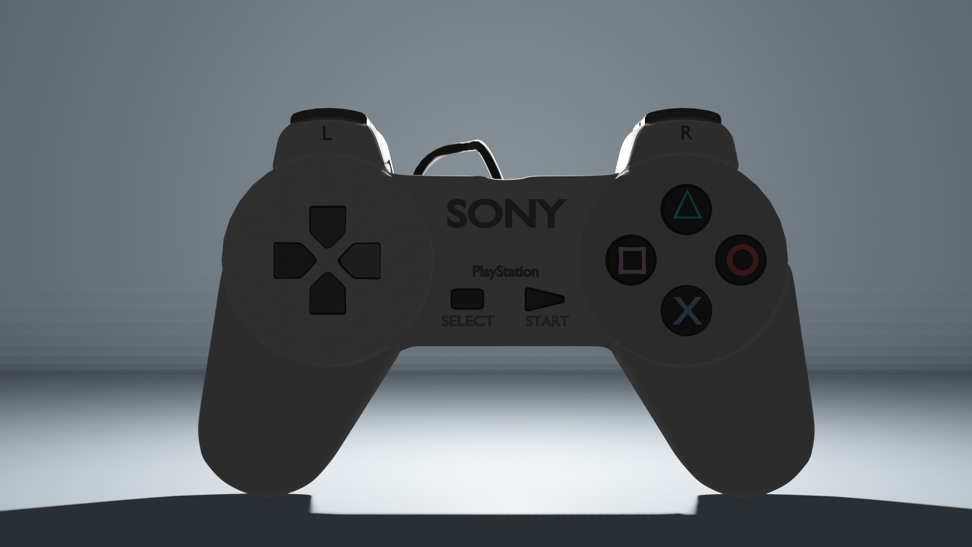 ArtStation - PS One Controller