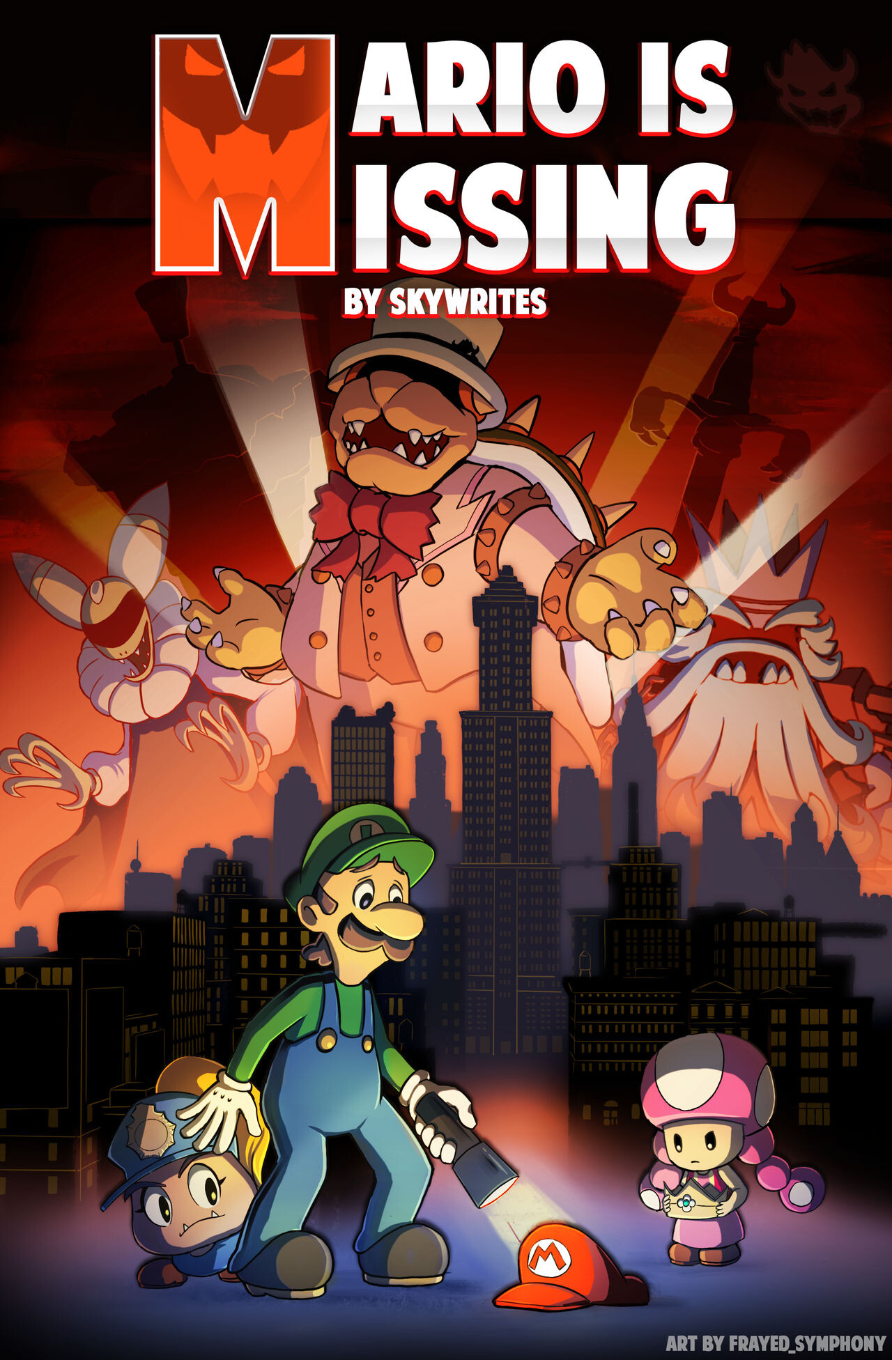 ArtStation - Mario is Missing Commission