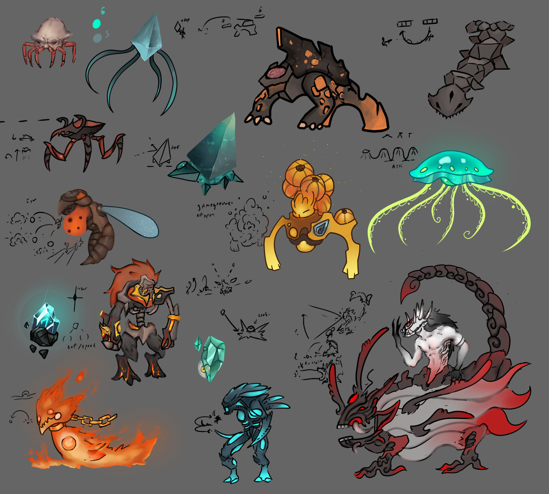 ArtStation - Concept enemies 2