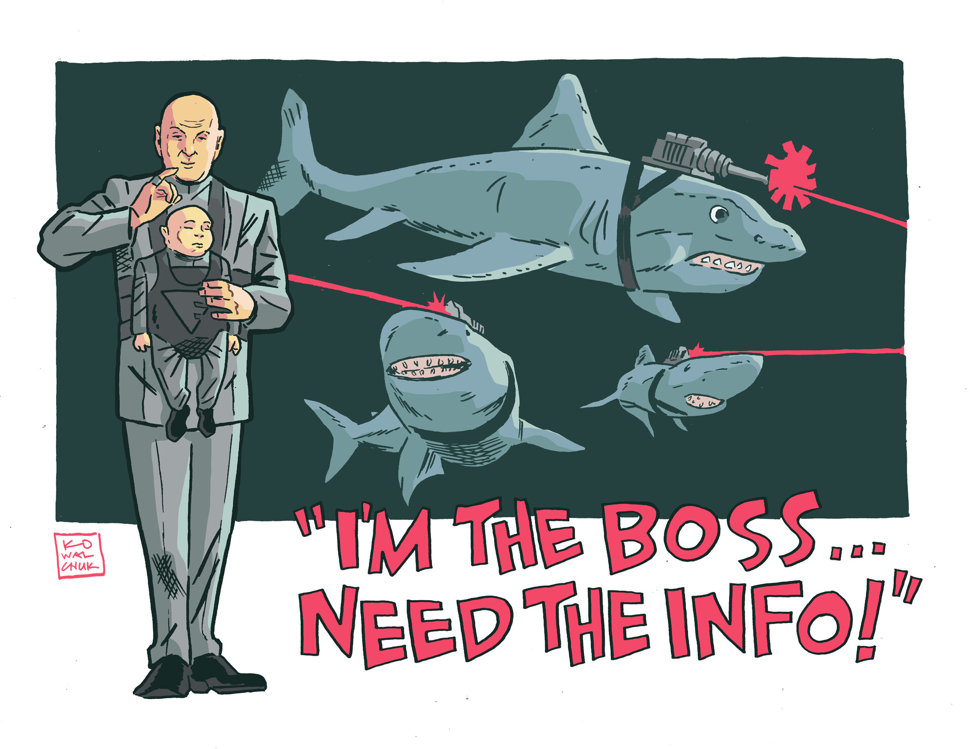 ArtStation - Austin Powers Illustration