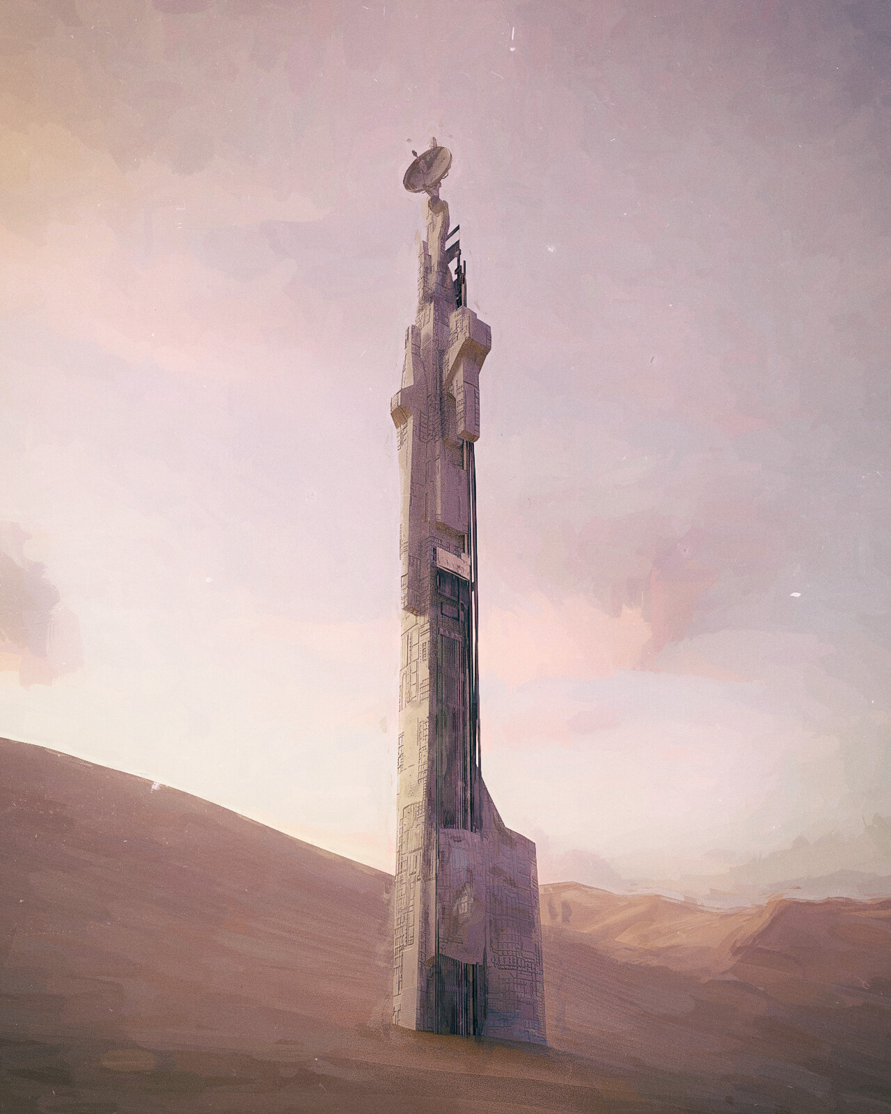 ArtStation - Desert Tower
