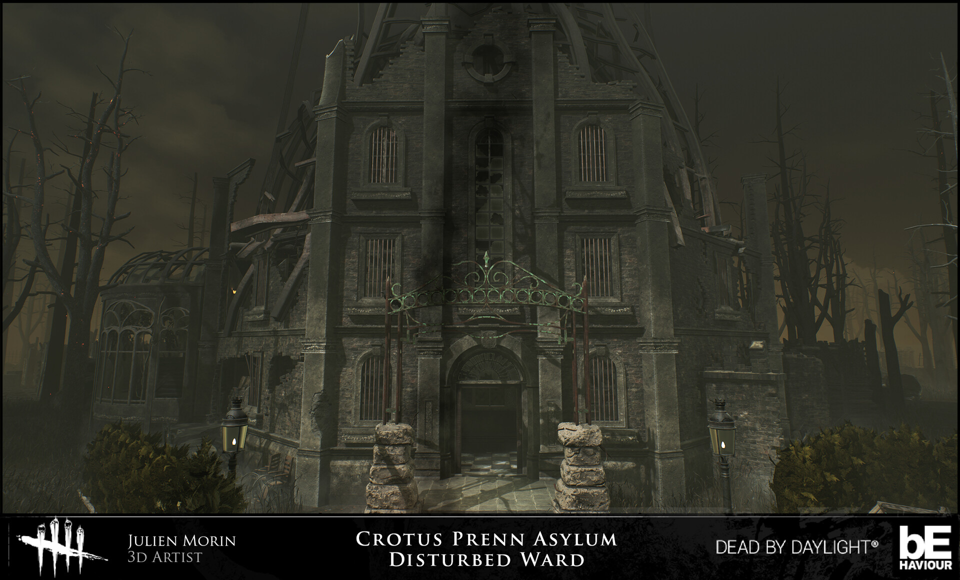 Julien Morin - Dead by Daylight - Crotus Prenn Asylum - Disturbed Ward