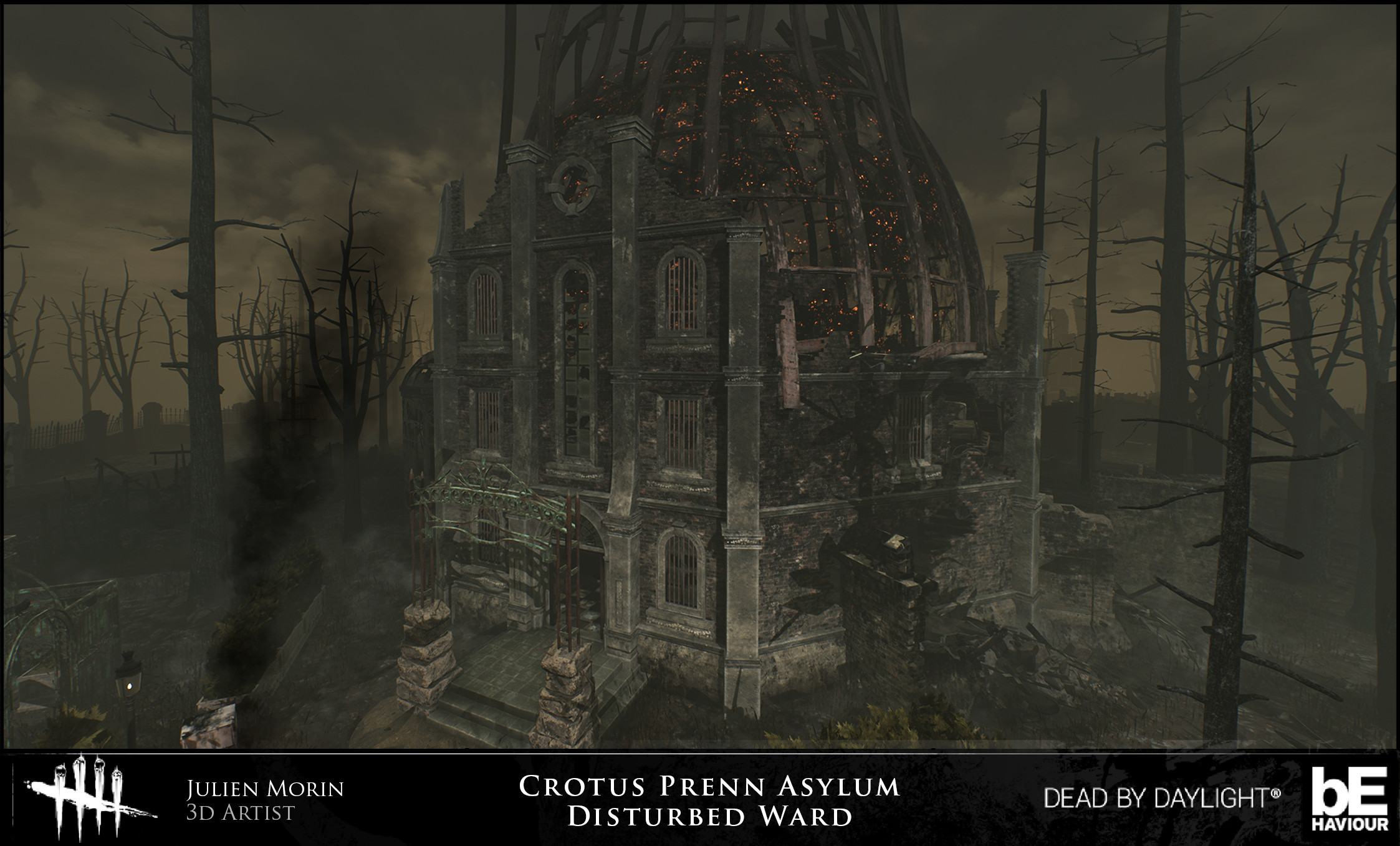 Julien Morin - Dead by Daylight - Crotus Prenn Asylum - Disturbed Ward