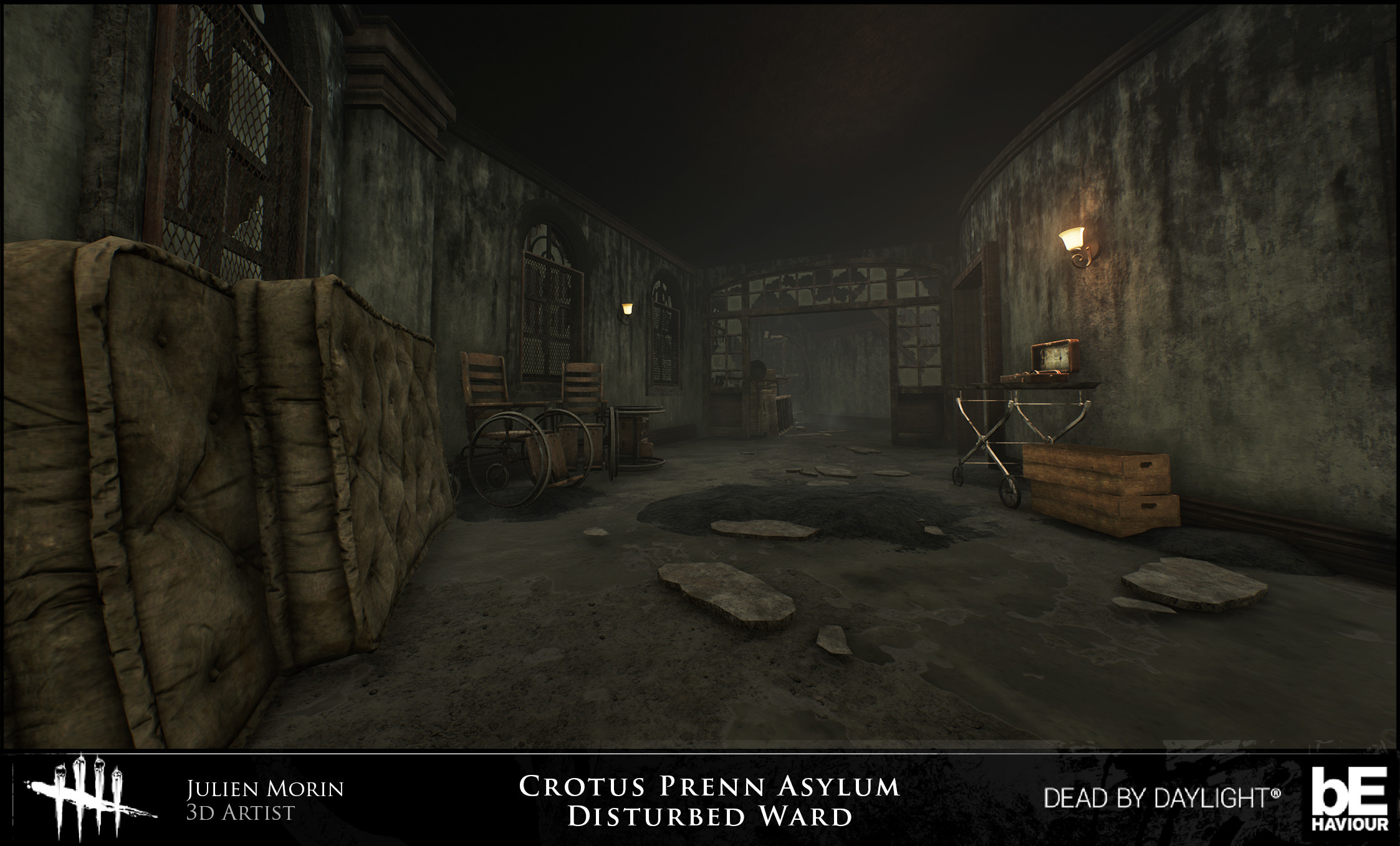 Julien Morin - Dead by Daylight - Crotus Prenn Asylum - Disturbed Ward